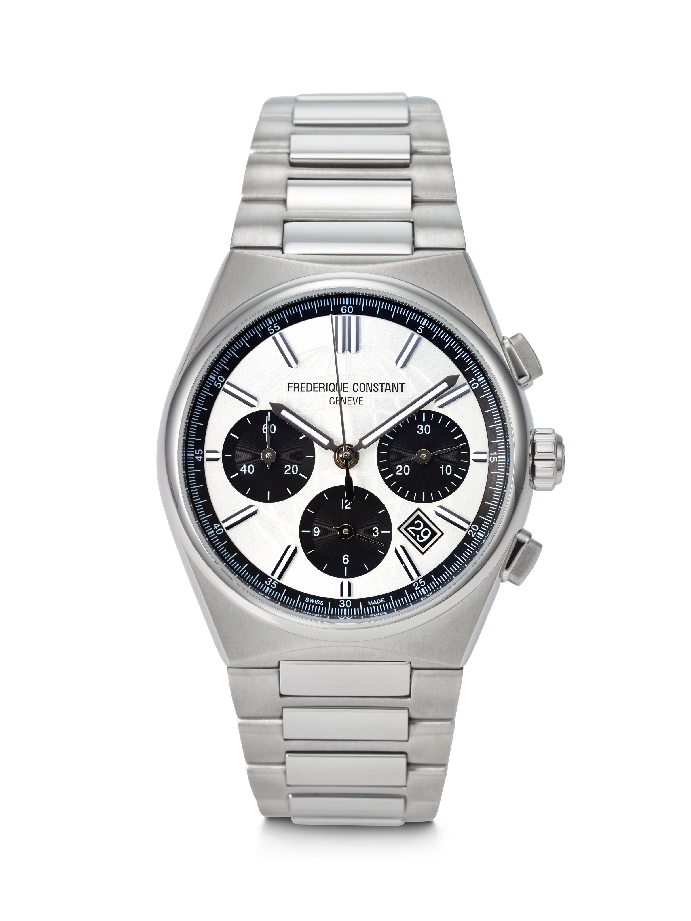 FREDERIQUE CONSTANT, LIMITED EDITION STAINLESS STEEL CHRONOGRAPH ...