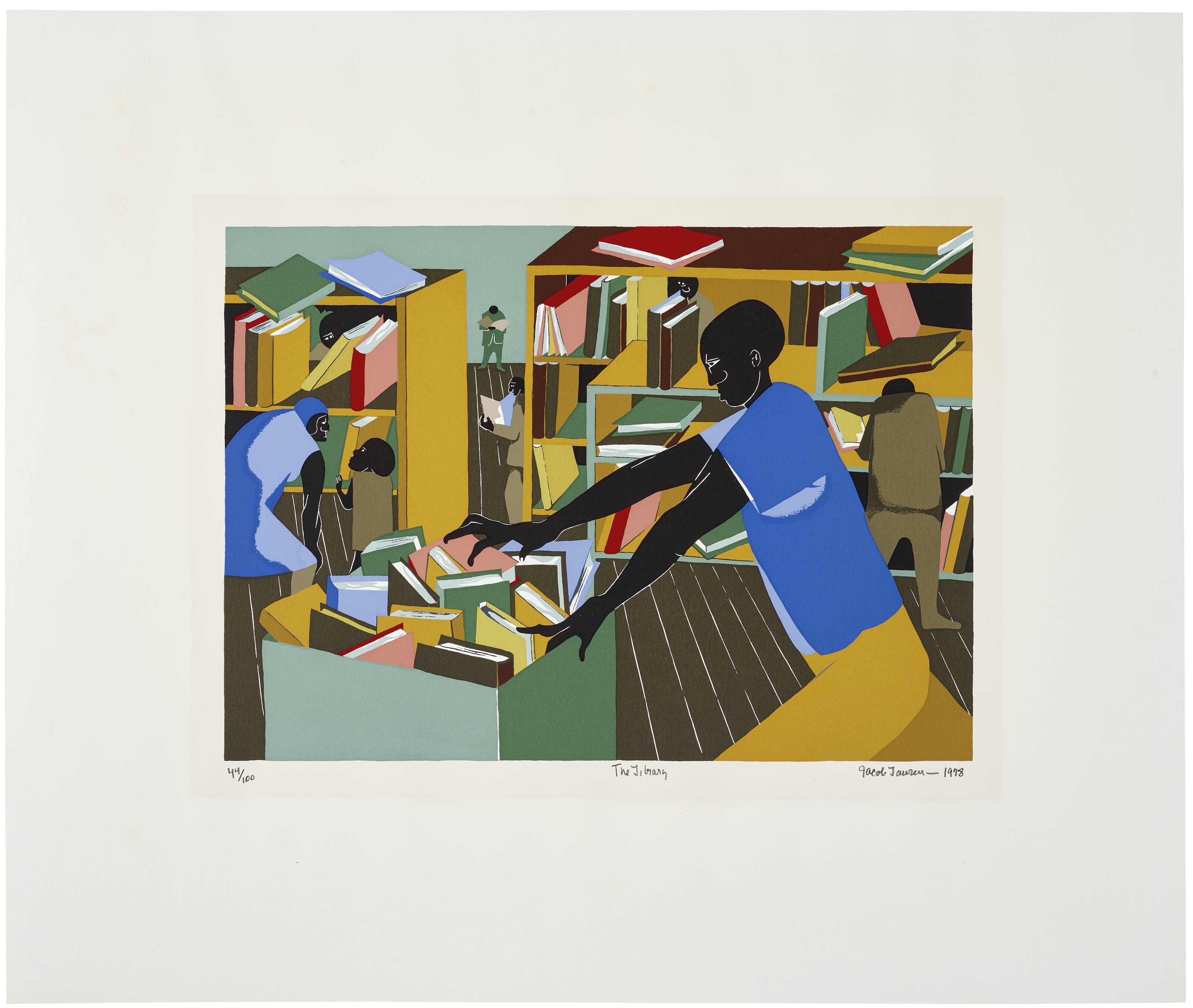 JACOB LAWRENCE (1917-2000), The Library | Christie’s