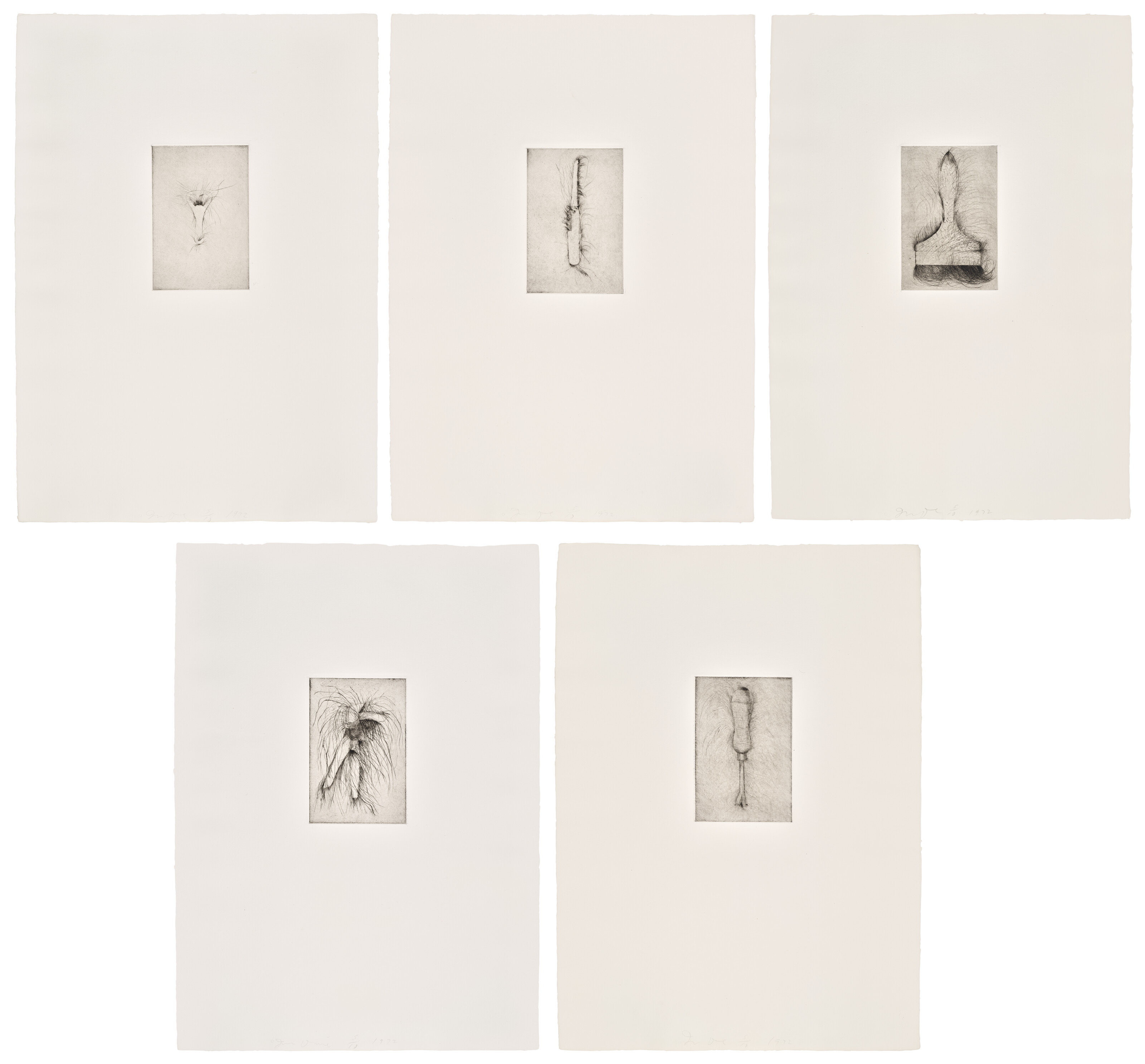 JIM DINE (B. 1935), Five Prints by the Artist | Christie’s