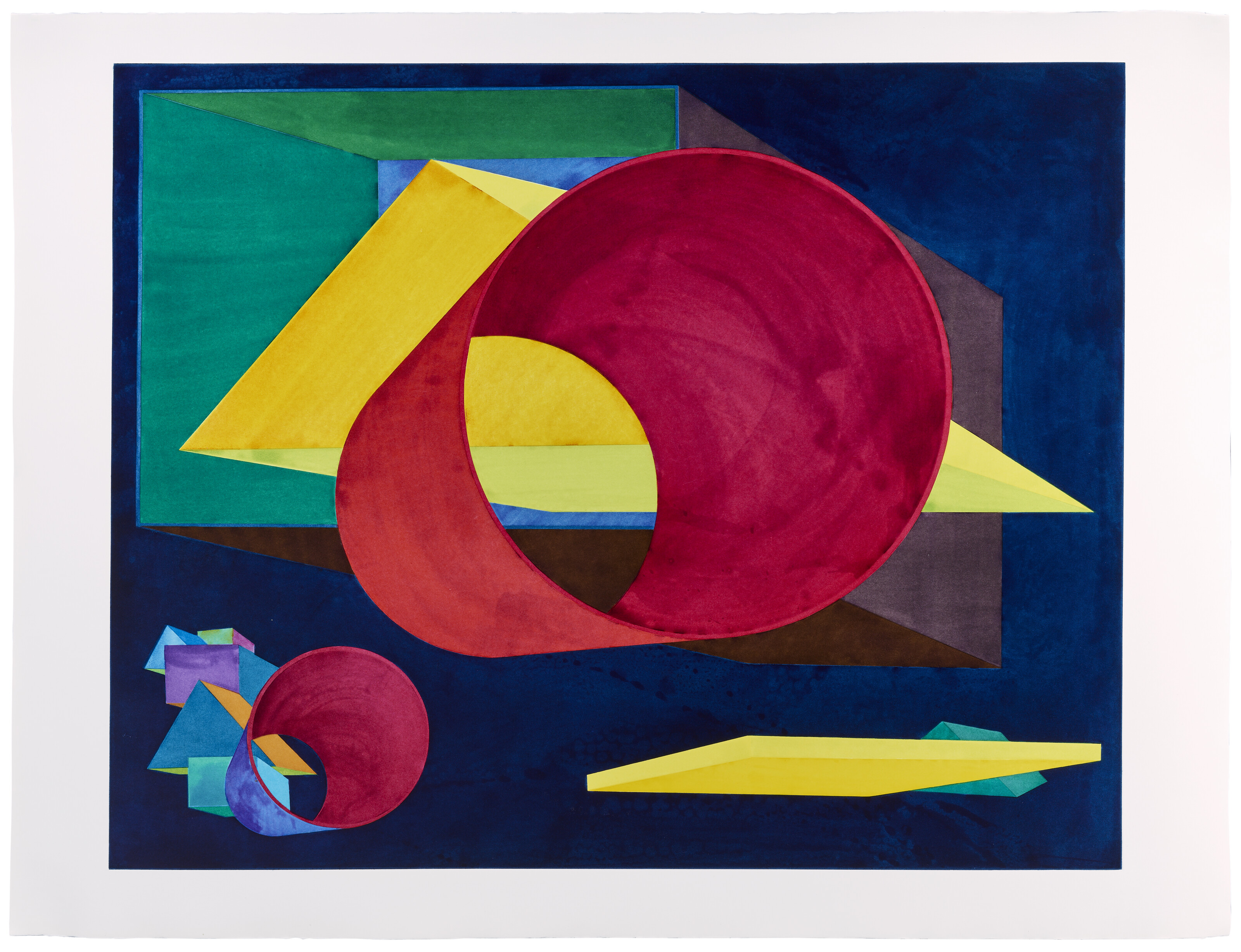 AL HELD (1928-2005), Russell's Way | Christie’s