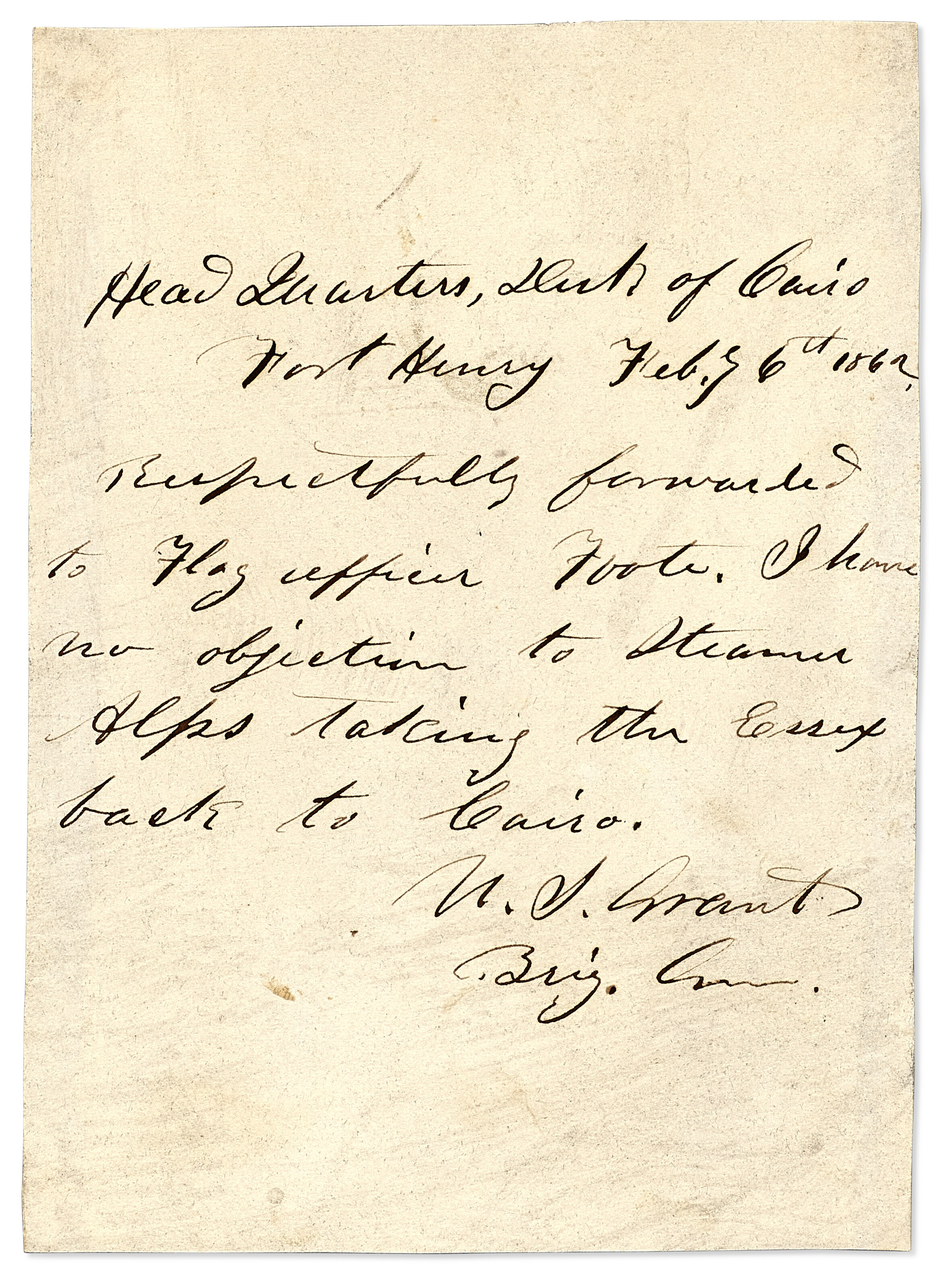 Regarding an ironclad damaged during the capture of Fort Henry, Ulysses ...