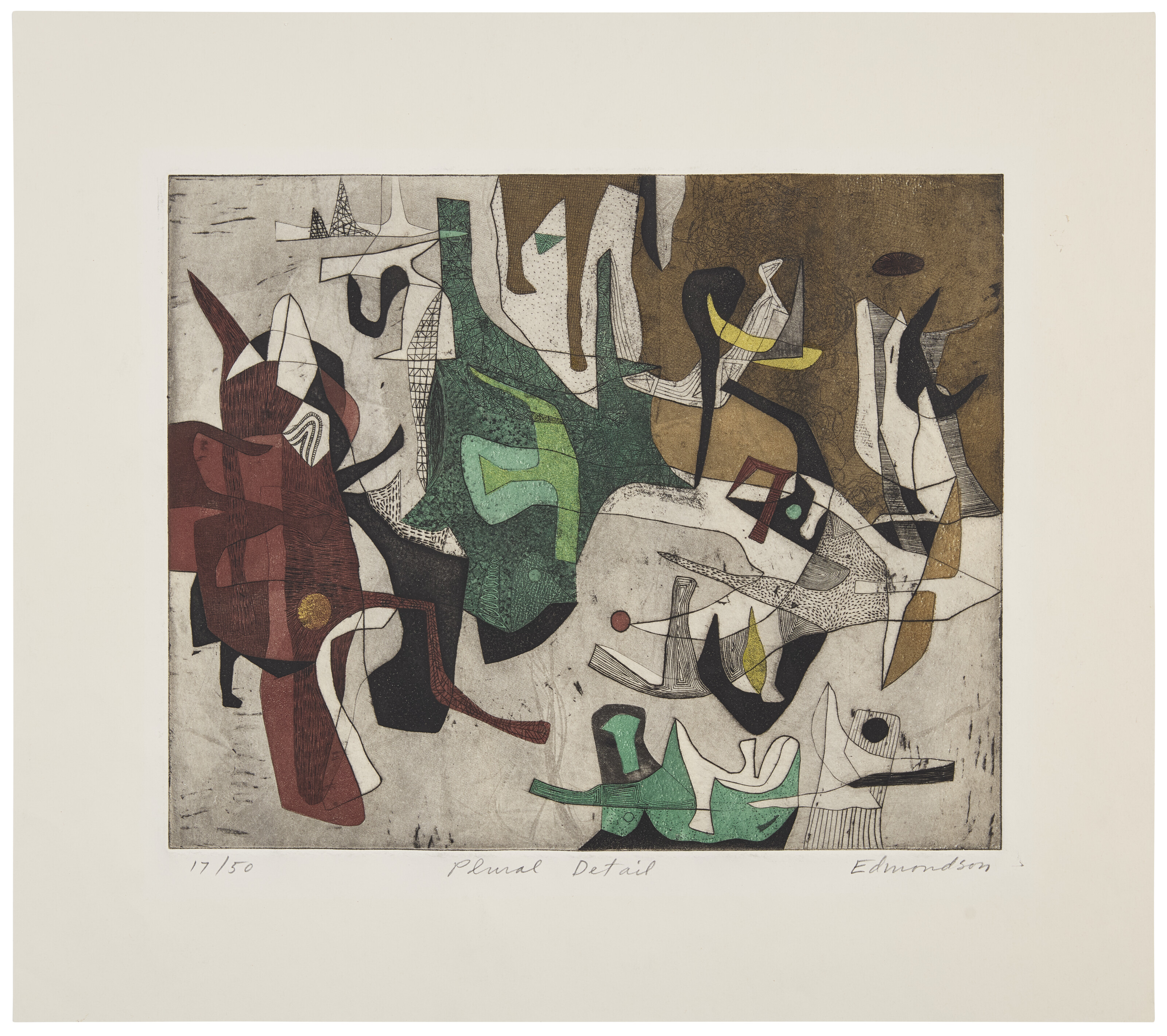 LEONARD EDMONDSON (1916-2002), Plural Detail | Christie’s