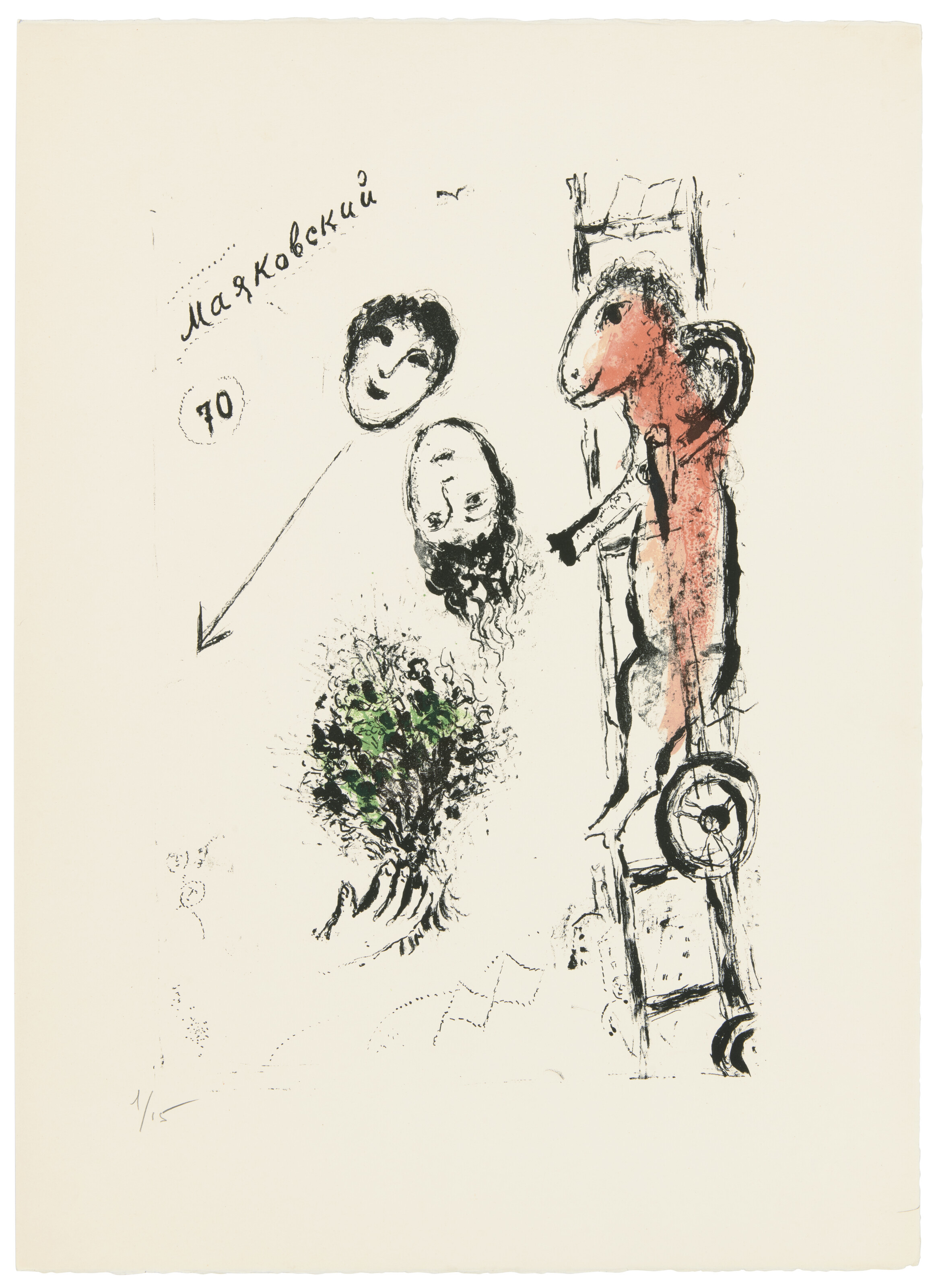 MARC CHAGALL (1887-1985), Majakovski | Christie’s