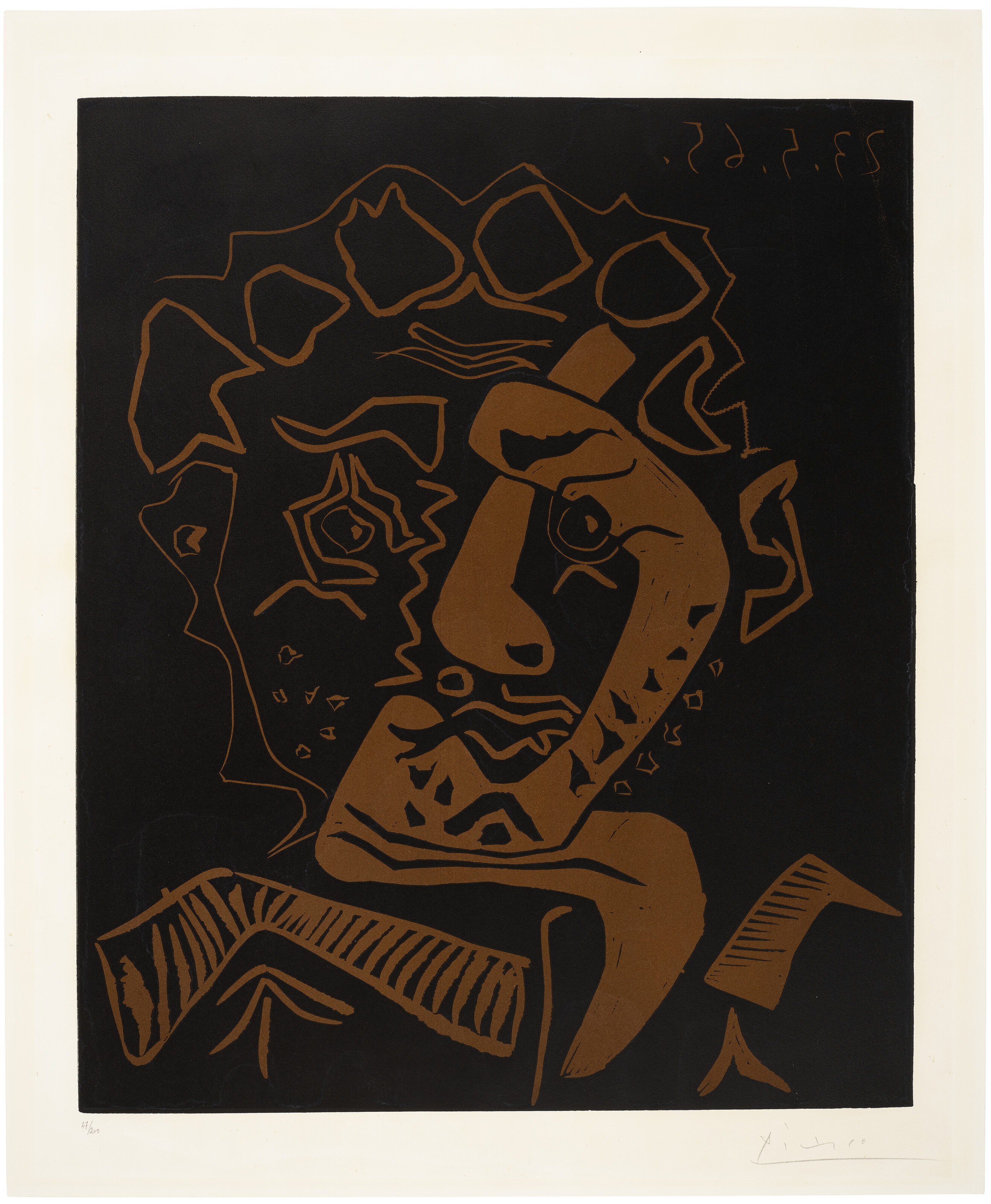 PABLO PICASSO (1881-1973), Tête d'Histrion (Le Danseur) | Christie’s