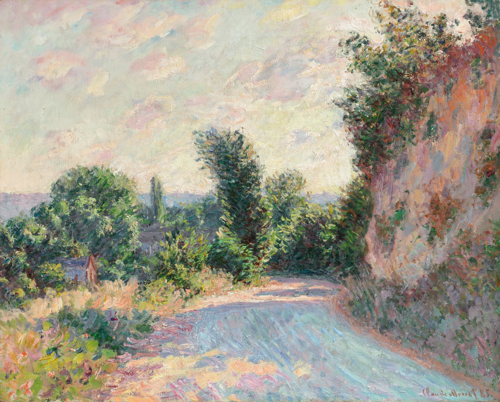 CLAUDE MONET (1840-1926), Route près de Giverny | Christie's