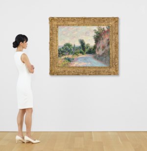 CLAUDE MONET (1840-1926), Route près de Giverny | Christie's