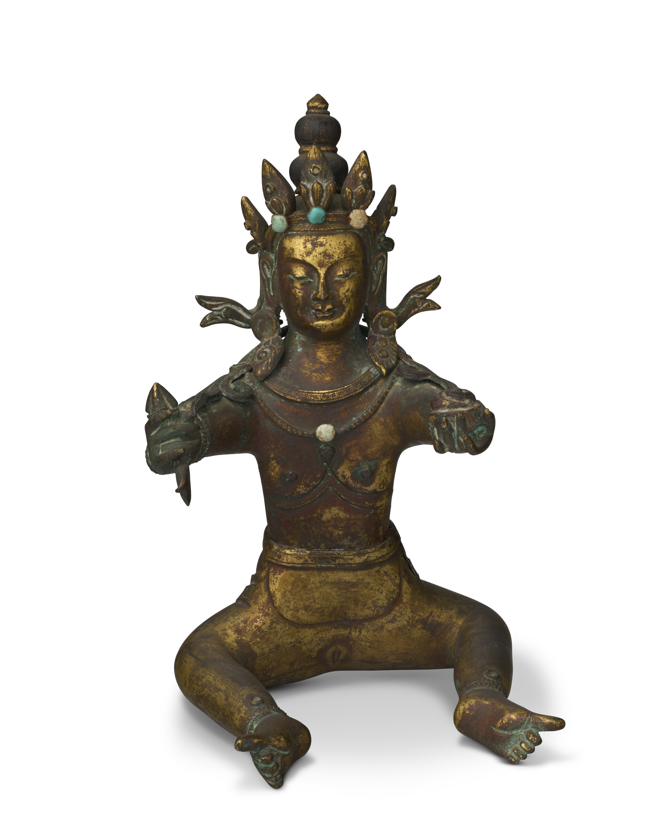 Goat Bronze Indian Buddhism