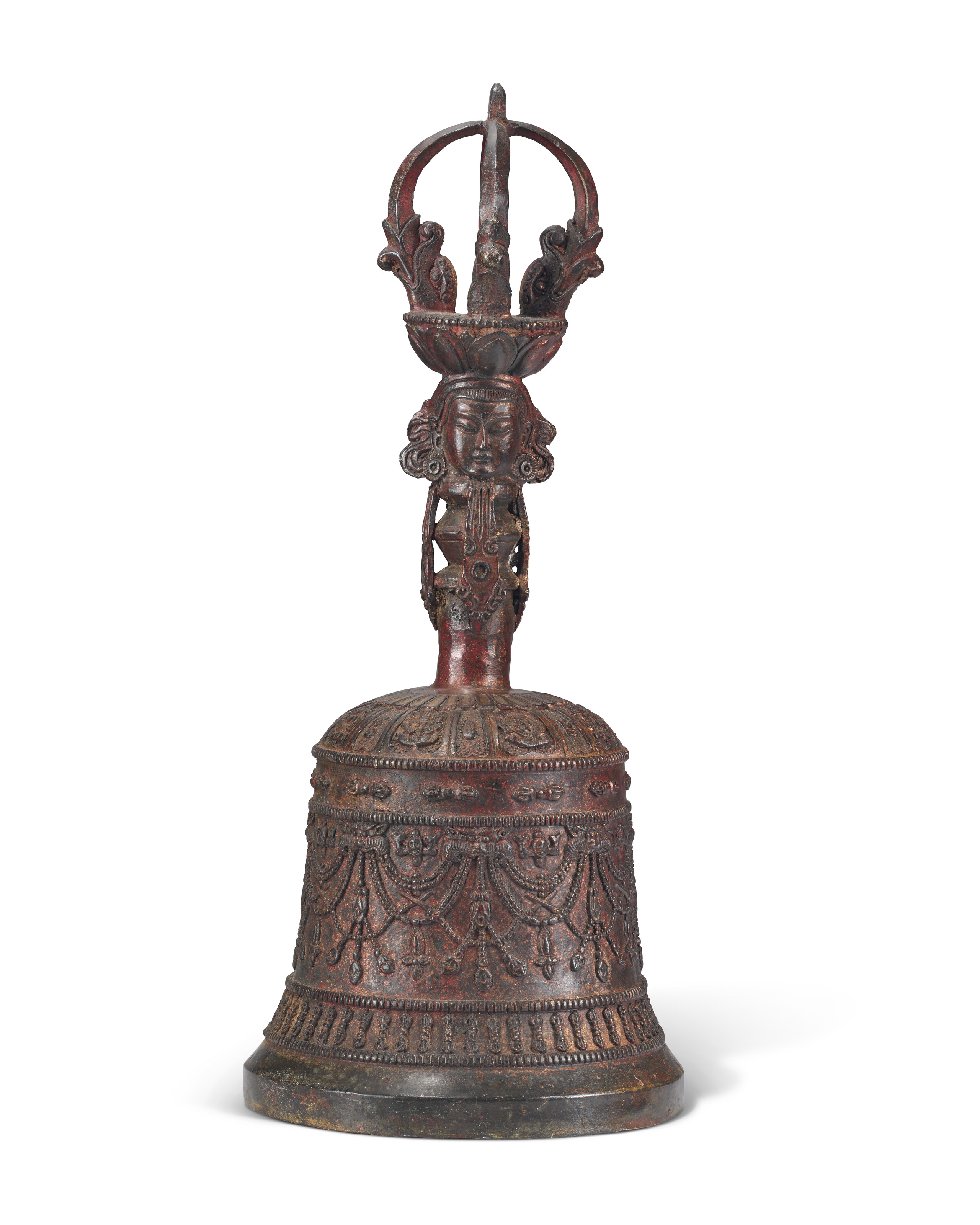 A LARGE BRONZE GHANTA, TIBET, 19TH CENTURY | Christie’s