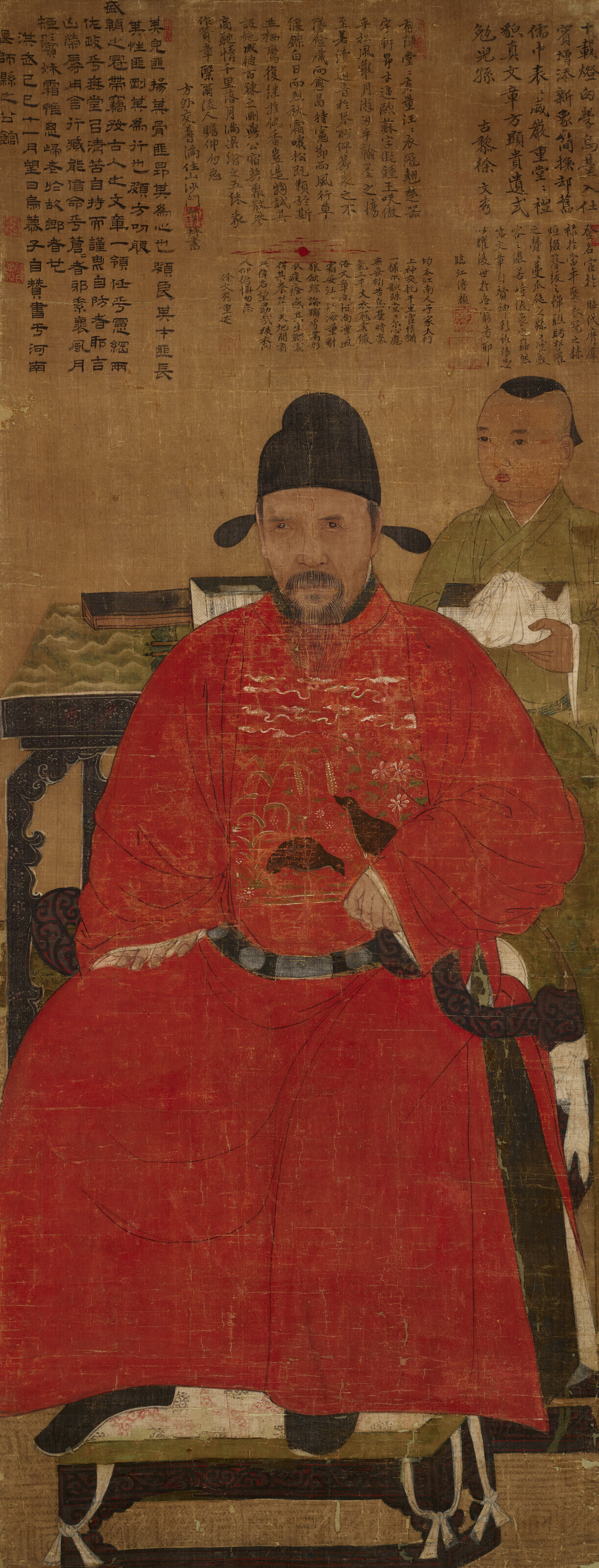 ANONYMOUS (14TH CENTURY), Portrait of Sun Sijie and Attendant | Christie’s