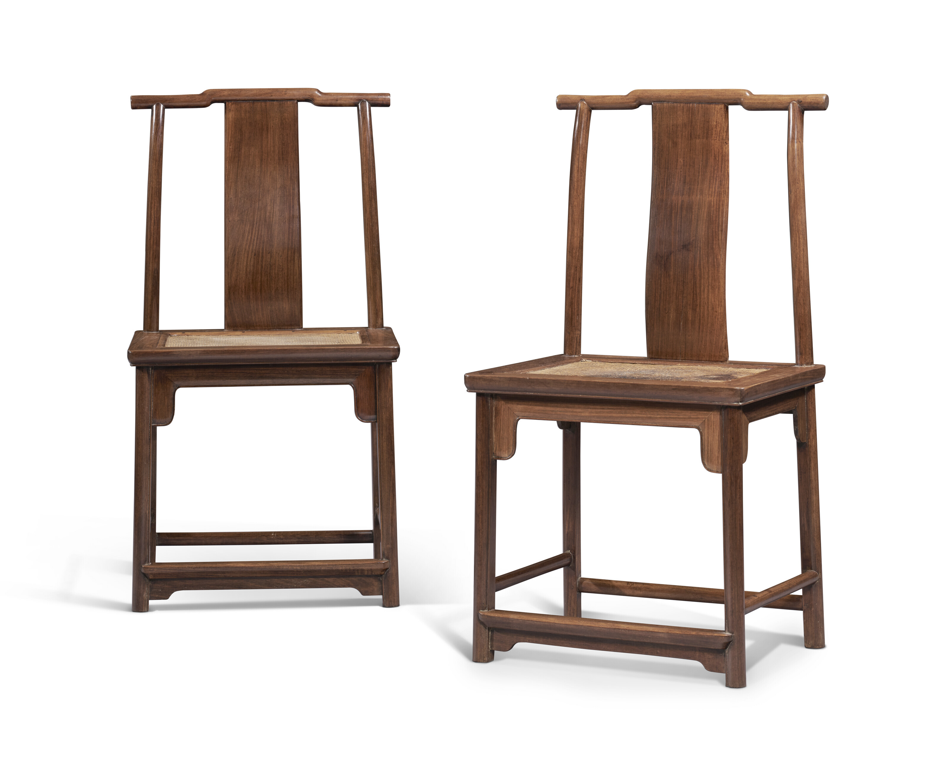 A PAIR OF HARDWOOD SIDE CHAIRS, CHINA, LATE QING DYNASTY | Christie’s