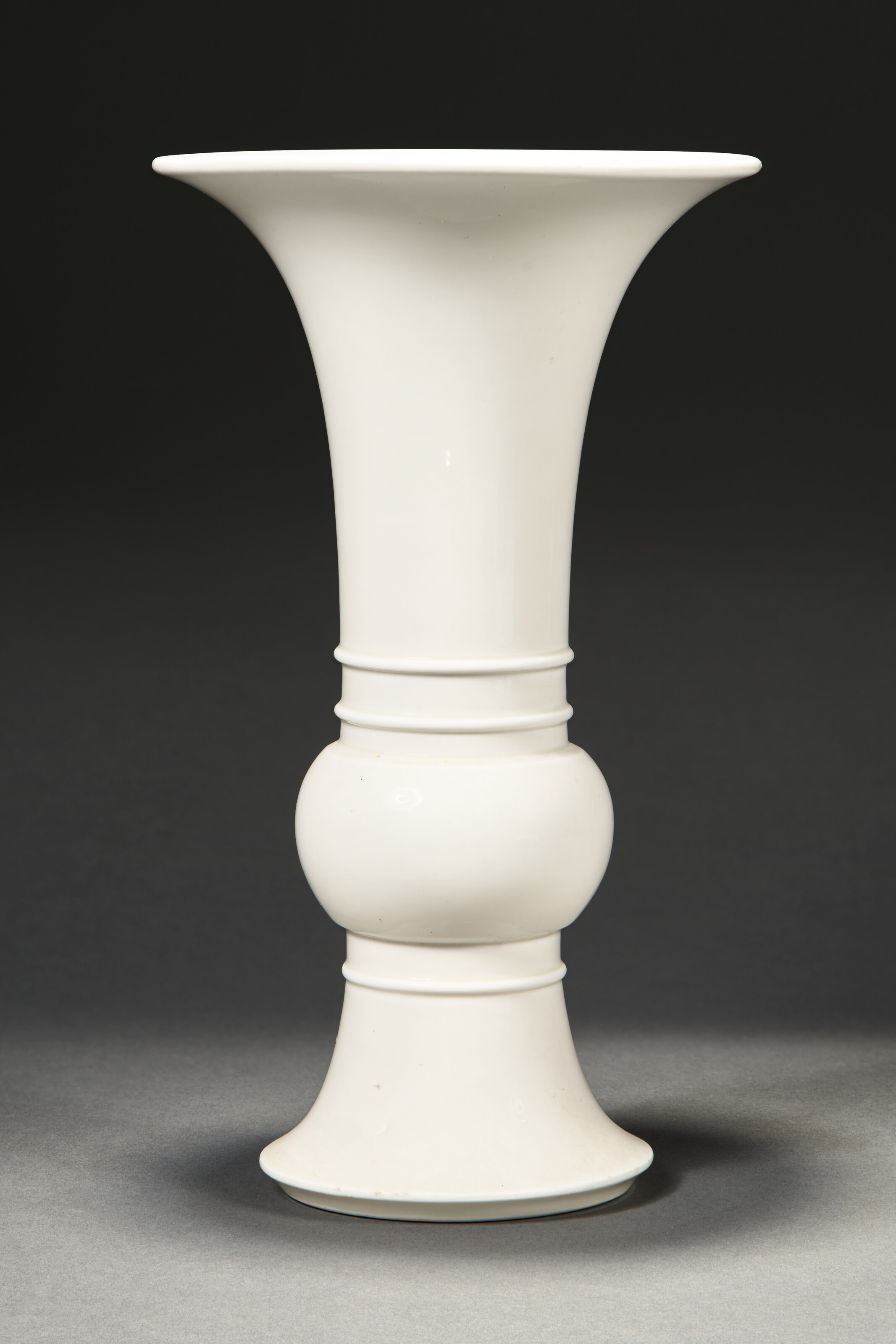 A DEHUA GU-FORM VASE, 17TH-18TH CENTURY | Christie’s