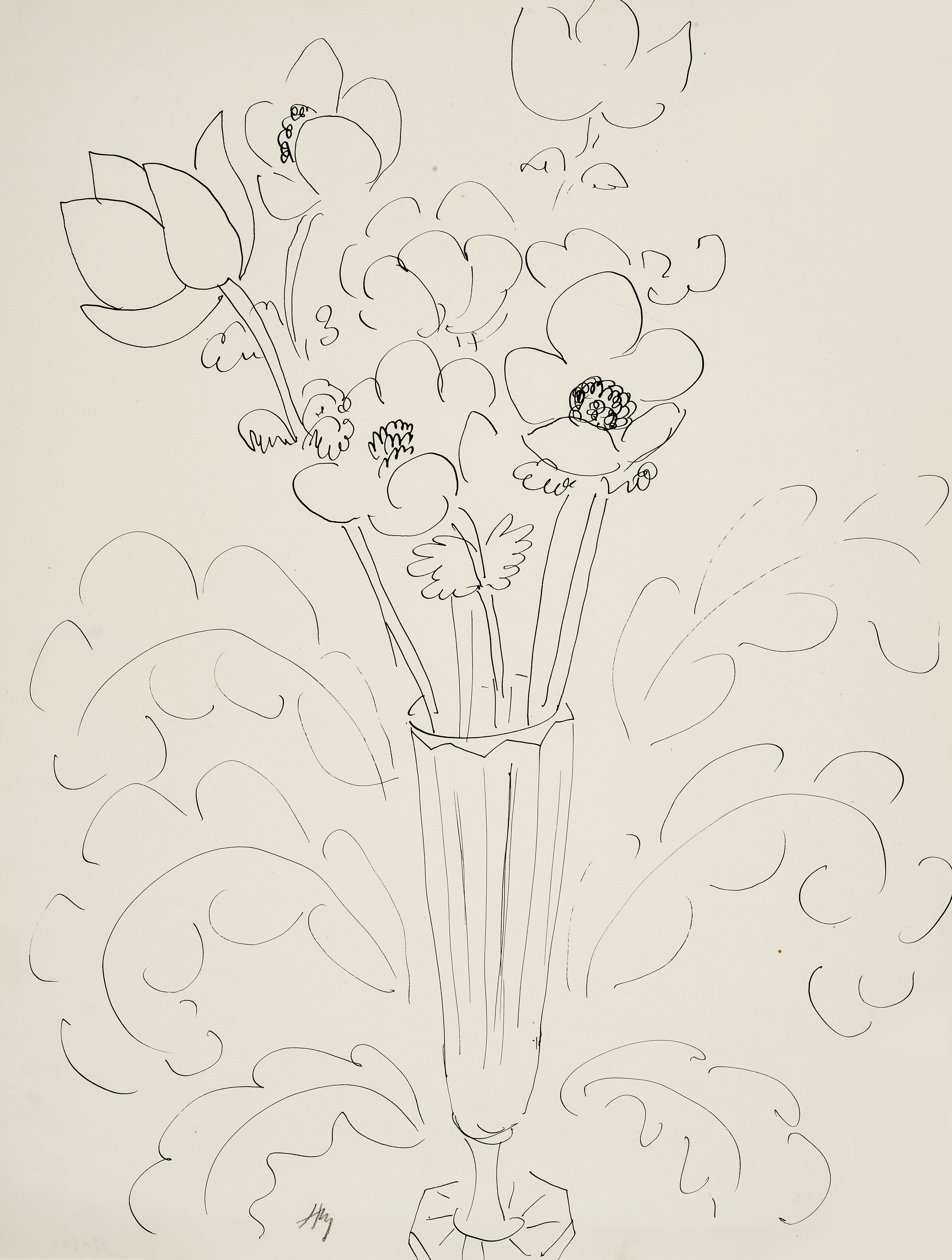 HENRI MATISSE (1869-1954), Vase de fleurs (Anémones) | Christie’s