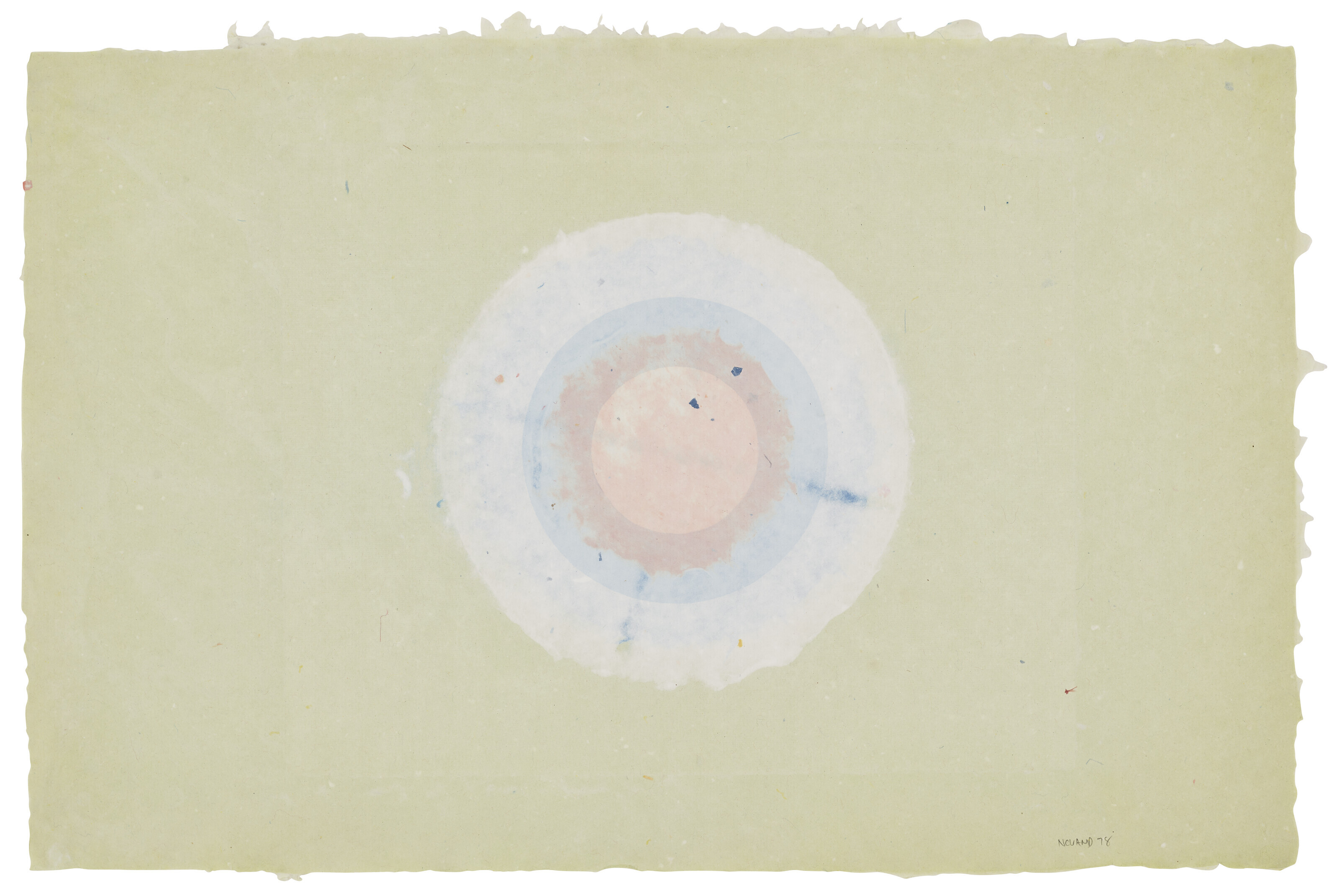 KENNETH NOLAND (1924-2010), Untitled, PT Circle II-IV-20 | Christie’s