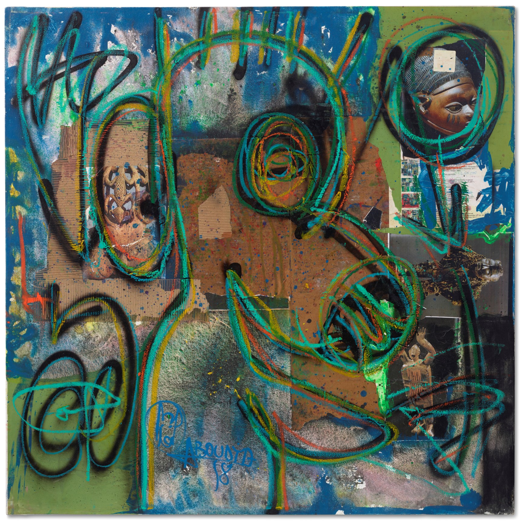 Aboudia: a guide to the Ivorian artist | Christie's