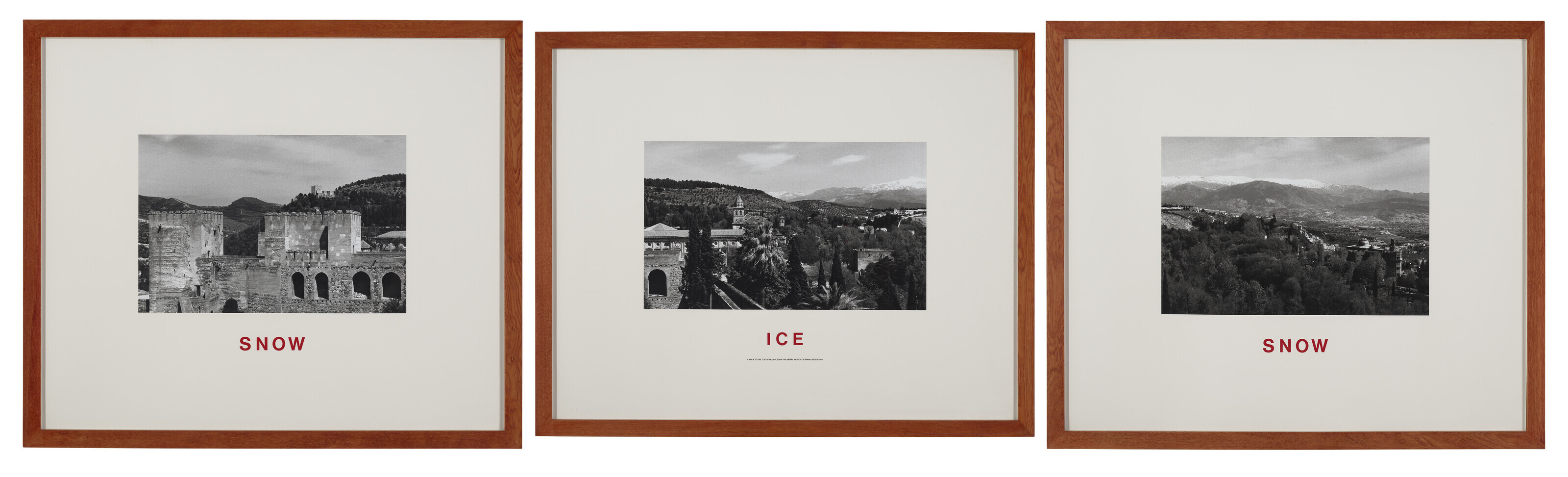 HAMISH FULTON (b. 1946), Snow-Ice-Snow (A Walk to the Top of Muchacen ...