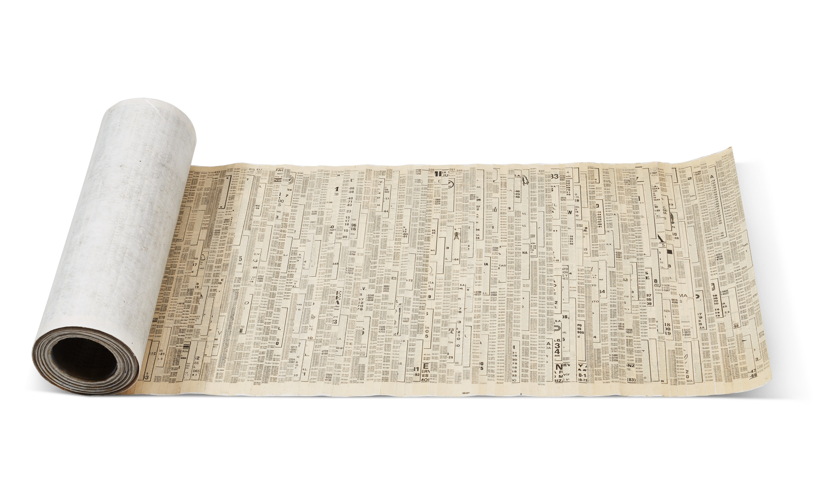 GABRIEL OROZCO (B. 1962), Dial Tone (Tono de marcar) | Christie’s