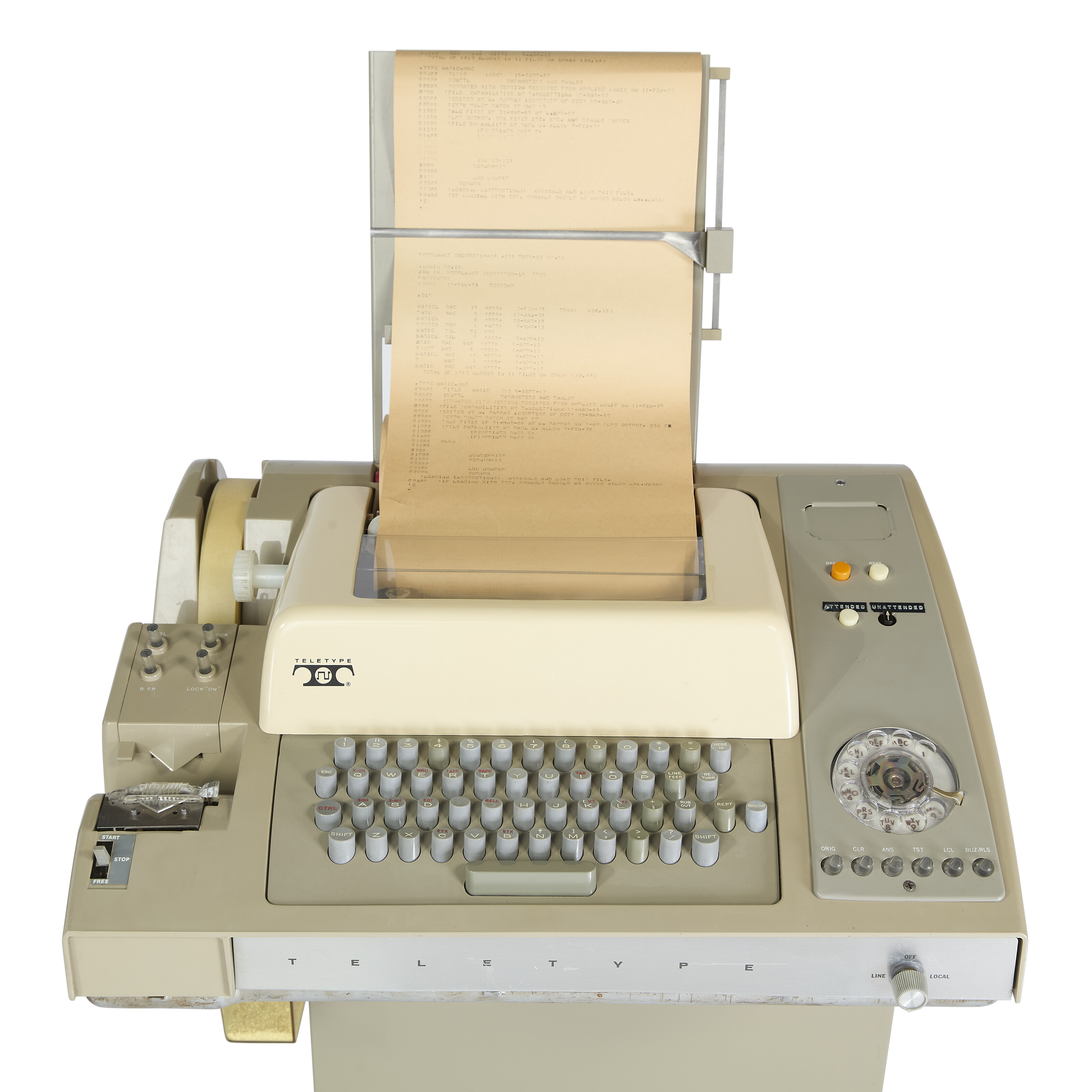 Teletype Model ASR33 Teletype Trammell Hudson's Projects