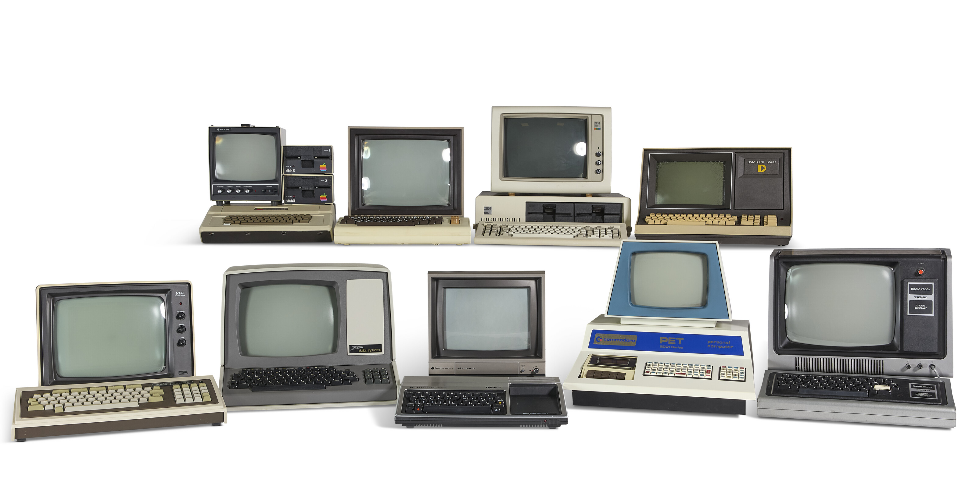 A GROUP OF NINE EARLY MICROCOMPUTERS, VARIOUS, 1970-1984 | Christie’s