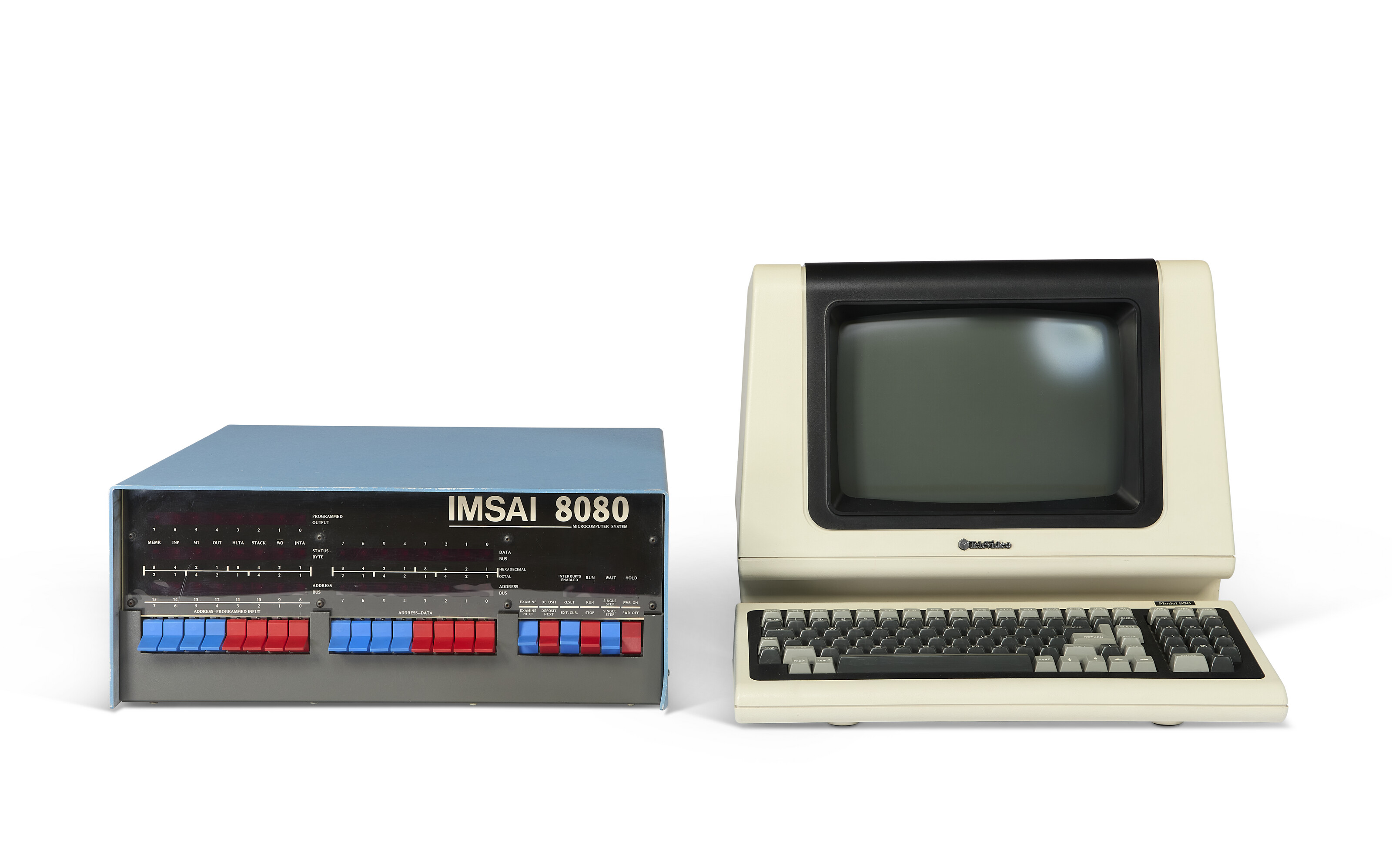 AN IMSAI I-8080 MICROCOMPUTER, IMSAI MANUFACTURING CORPORATION, 1975 ...