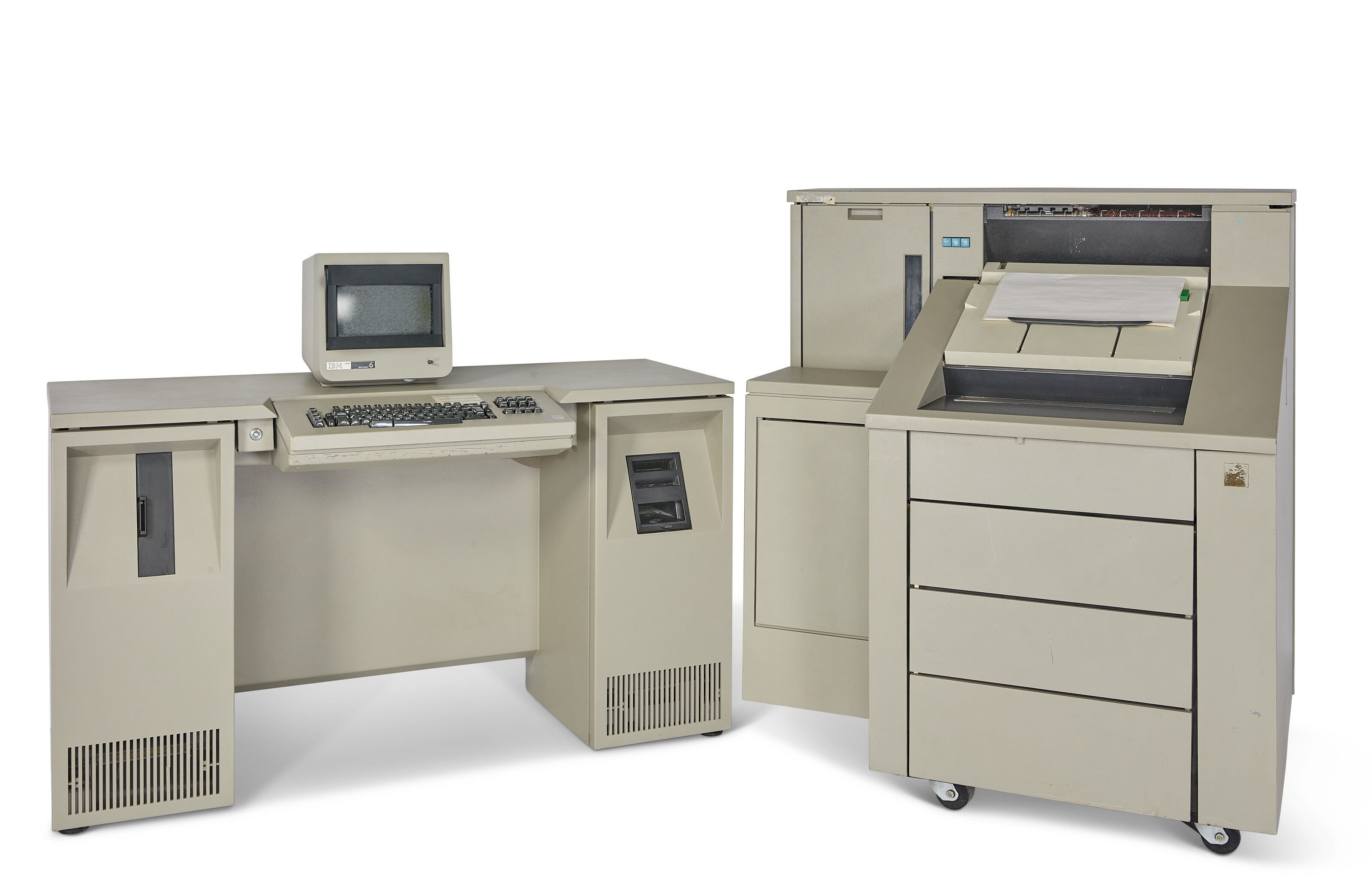 AN IBM 6/450 OFFICE SYSTEM/6, INTERNATIONAL BUSINESS MACHINES ...