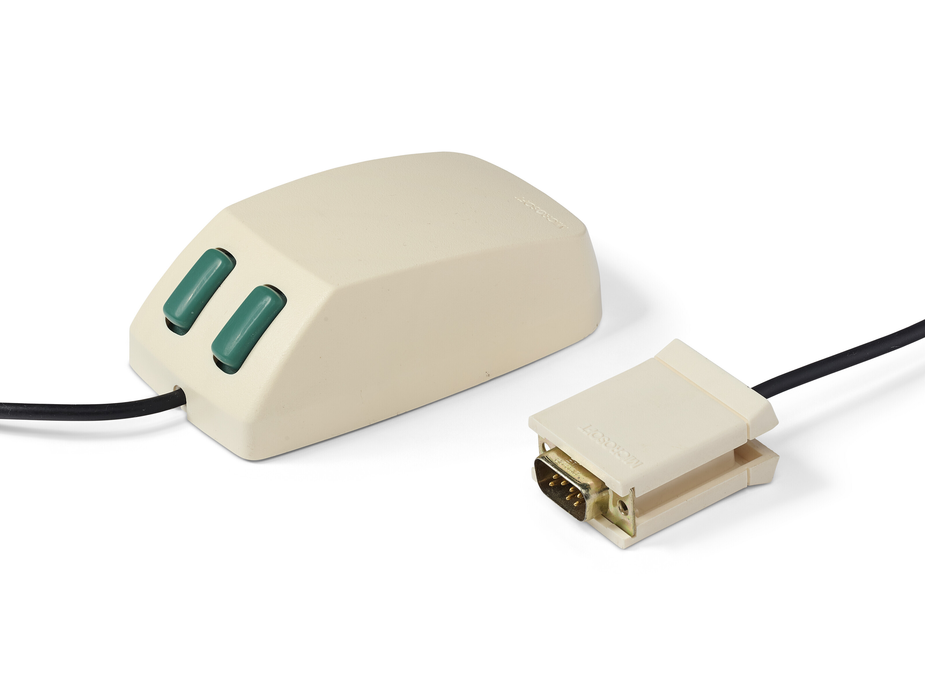 A MICROSOFT GREEN-EYED MOUSE, ALPS ELECTRIC CO. FOR MICROSOFT, 1983 ...