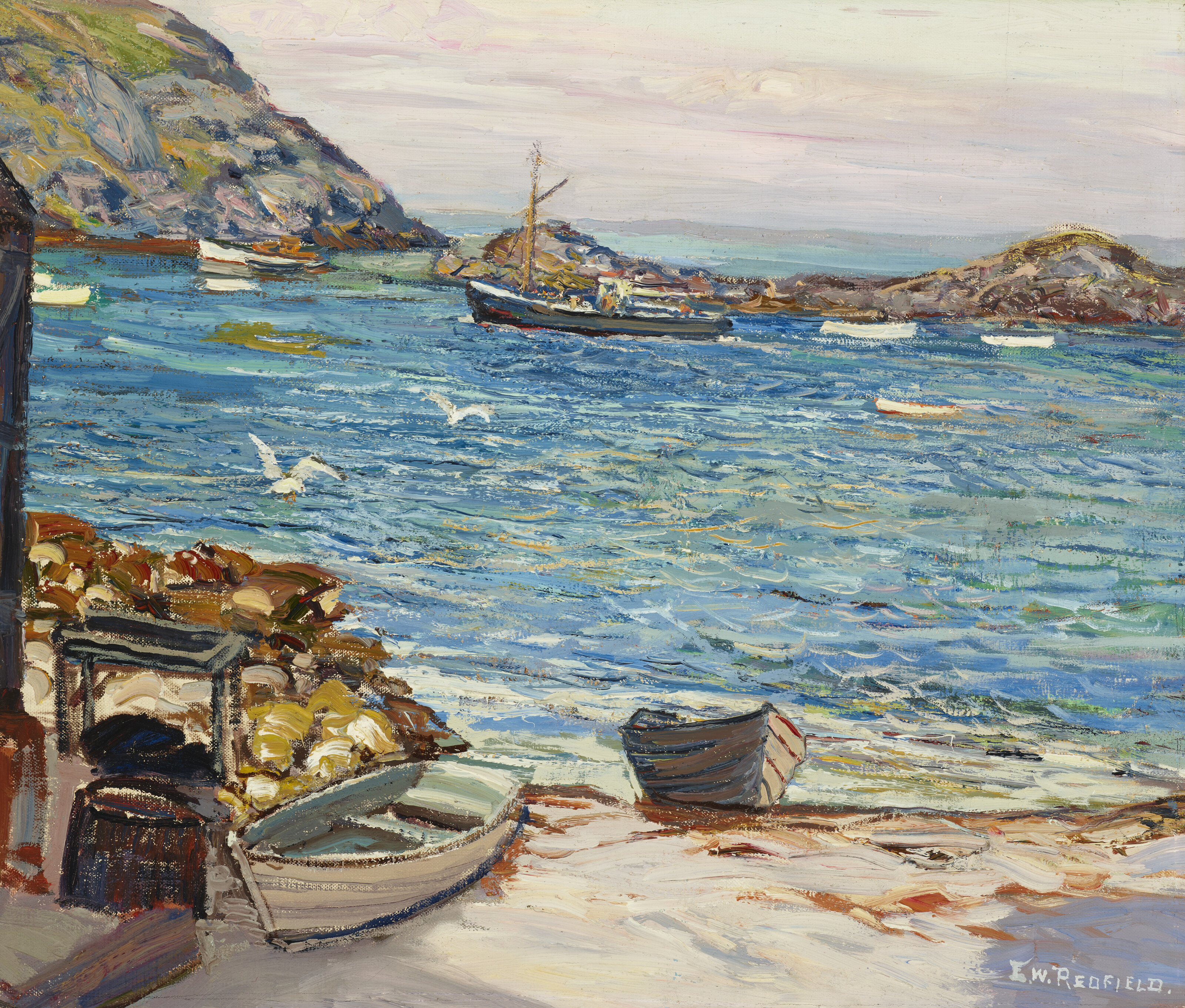 EDWARD WILLIS REDFIELD (1869-1965), Off Manana | Christie’s