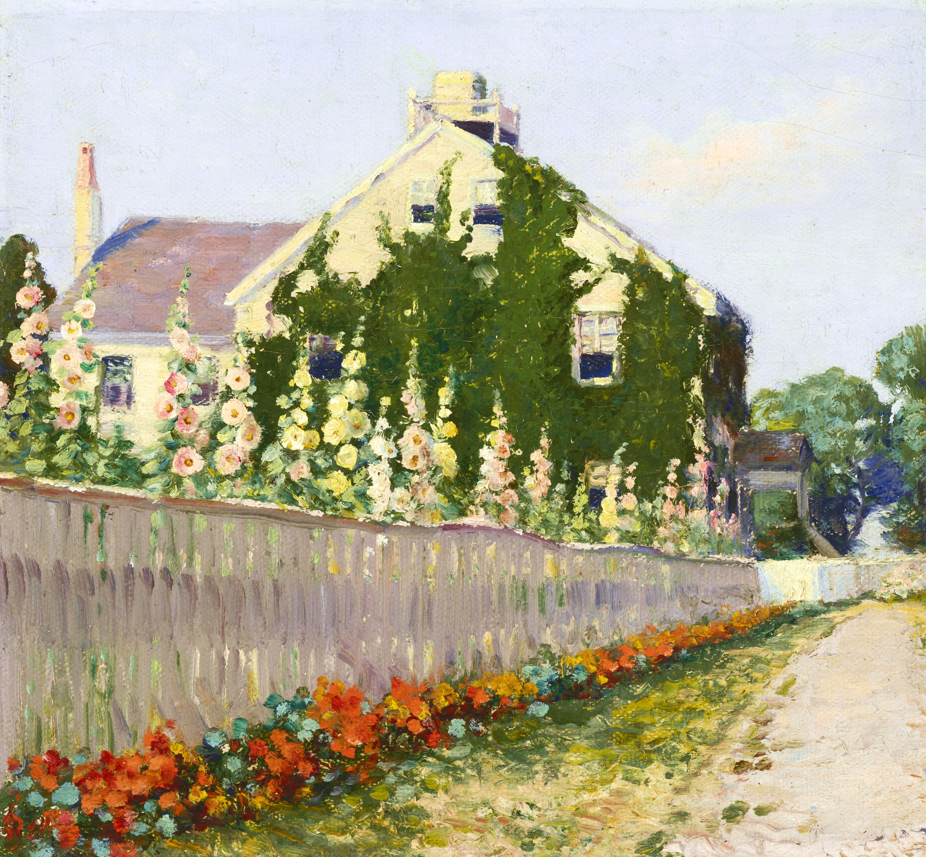 VOLNEY ALLAN RICHARDSON (b. 1880), A Nantucket Homestead | Christie’s