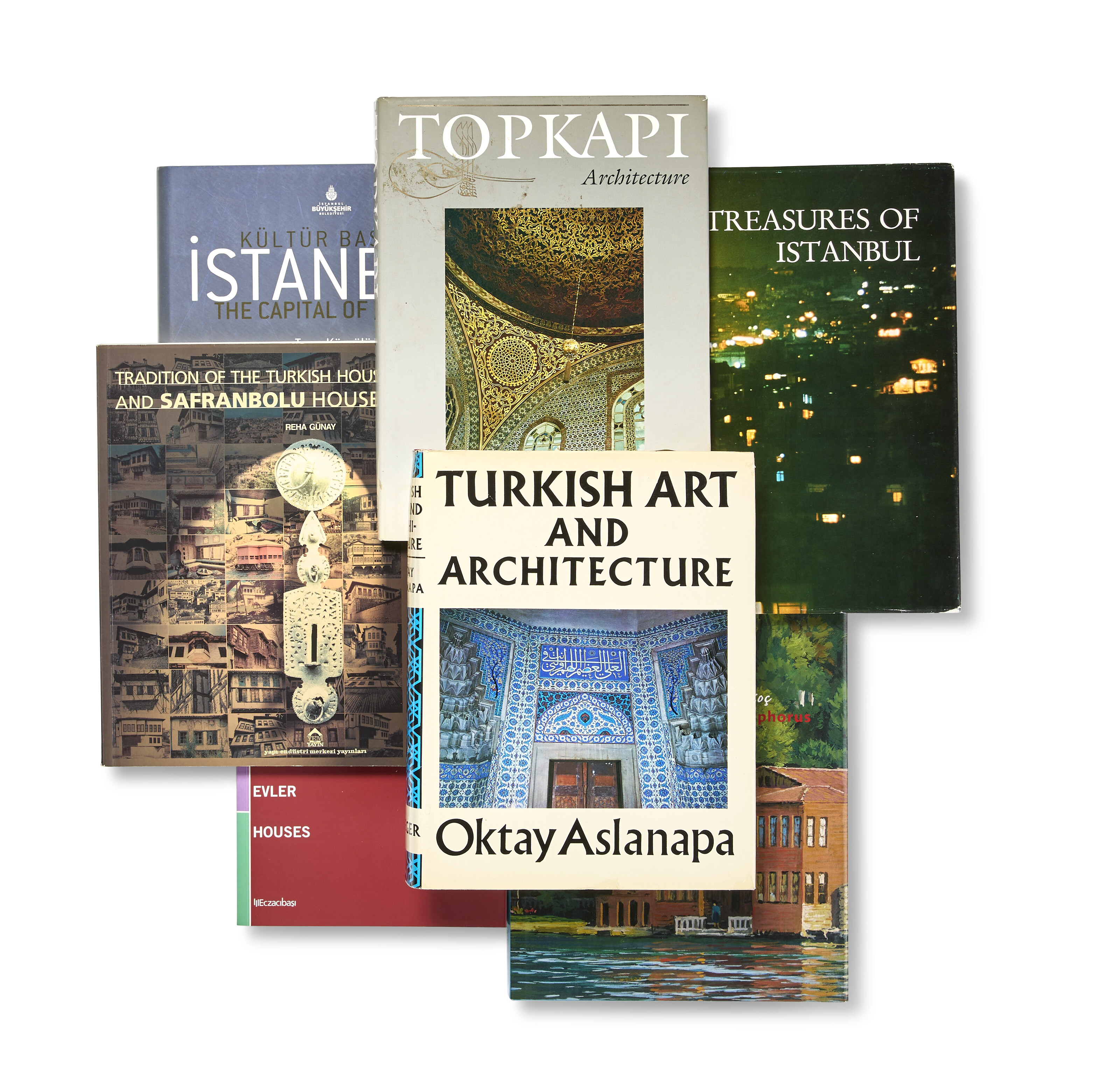 Group of seven books on Turkish architecture, Various, 20th–21st ...