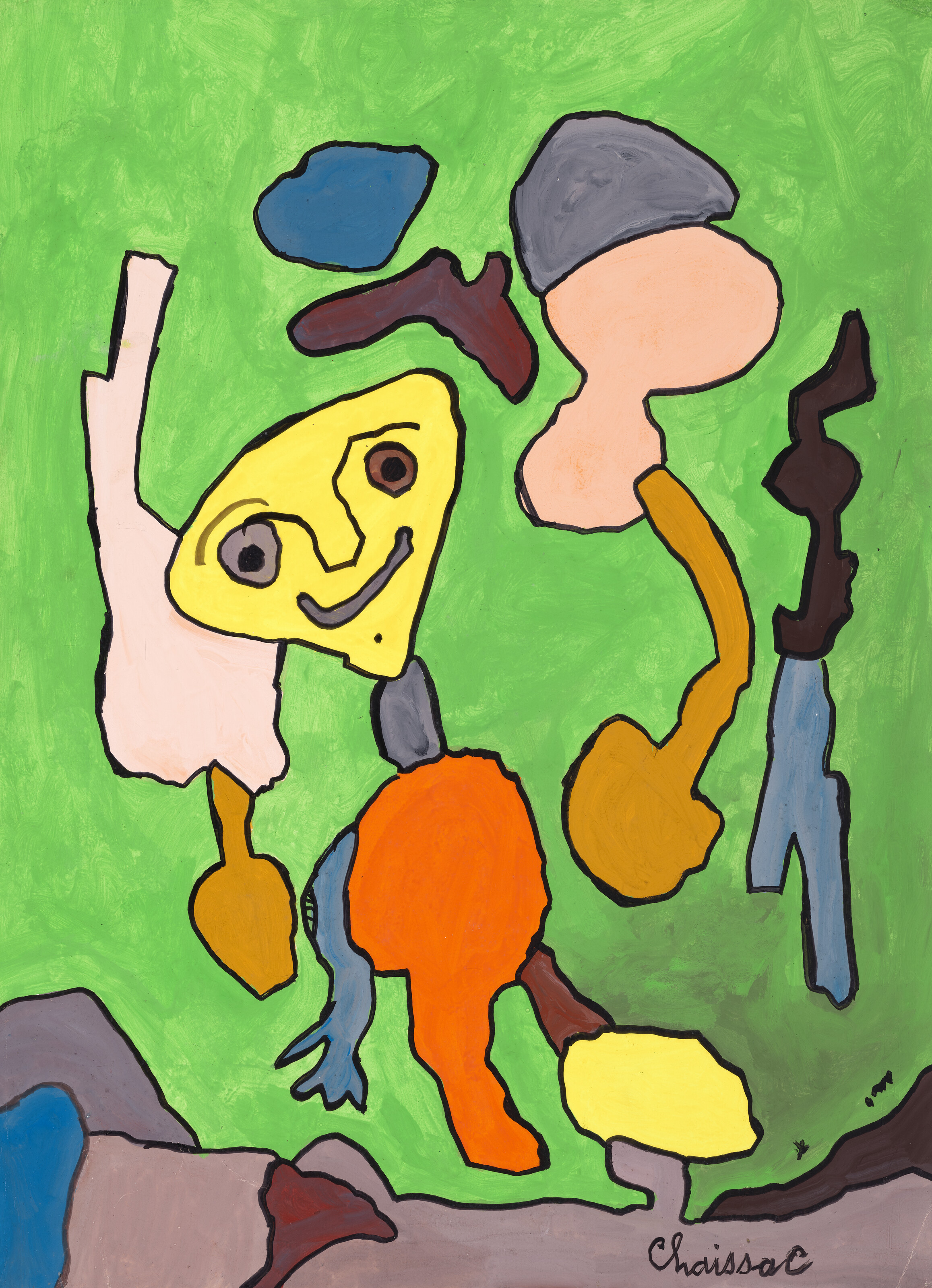 Gaston Chaissac (1910-1964), Sans titre | Christie’s