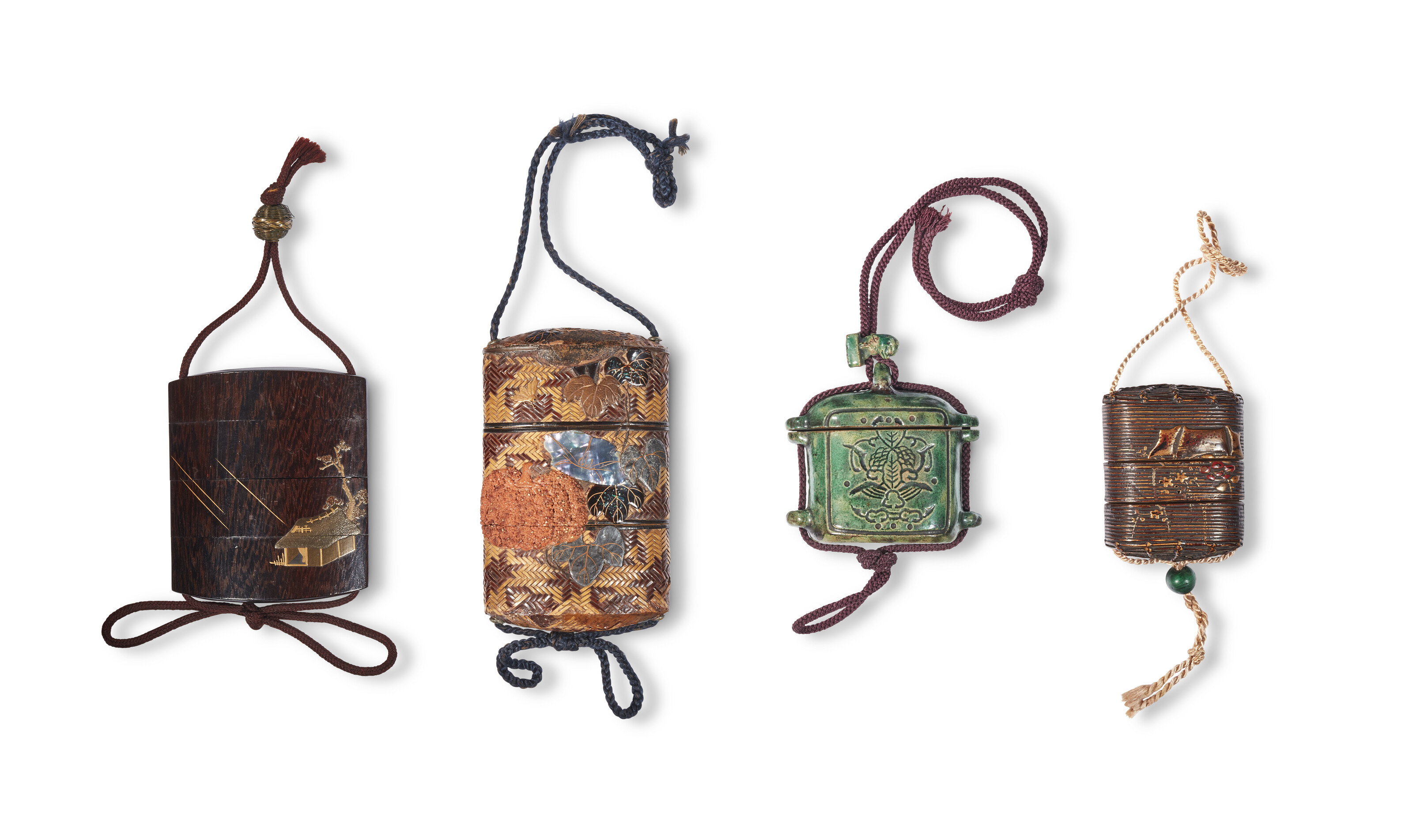 A GROUP OF FOUR INRO, JAPAN, 17TH-19TH CENTURY | Christie’s