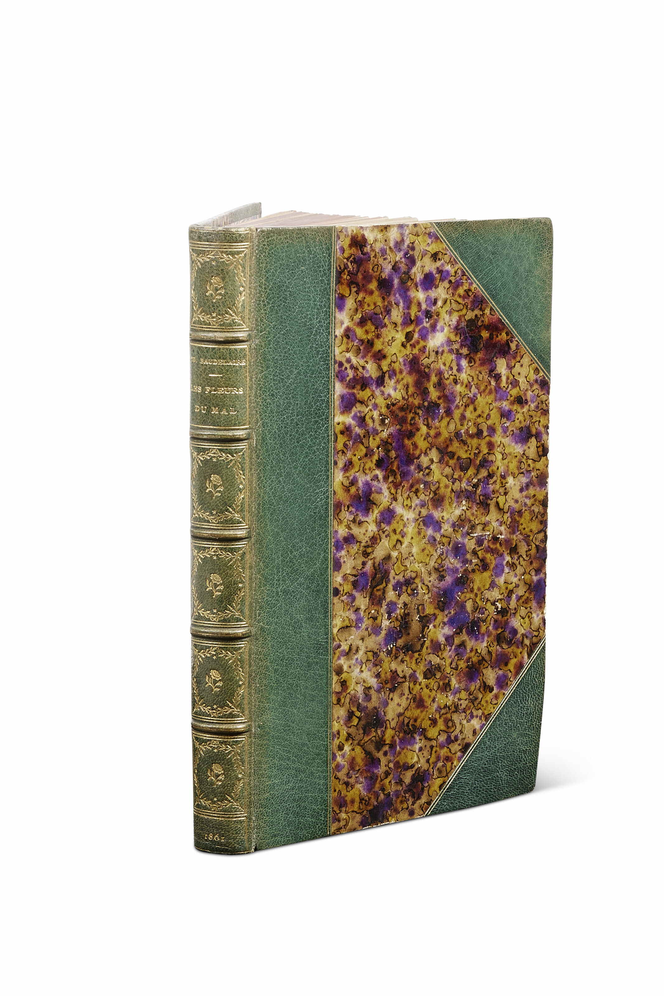 BAUDELAIRE, Charles (1821-1867), Les Fleurs du mal. Paris : Poulet ...