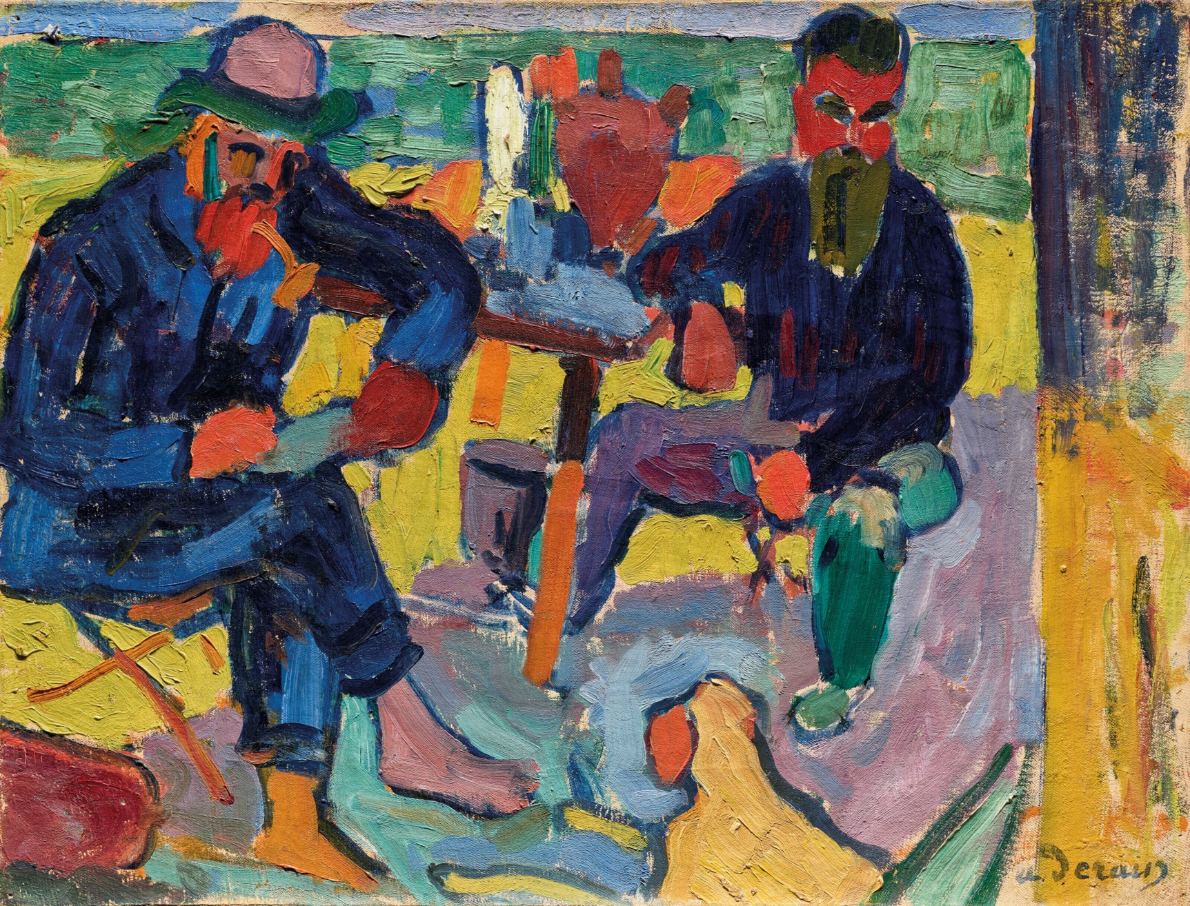 Rediscovered: a Fauvist portrait by Andre Derain of Henri Matisse and ...