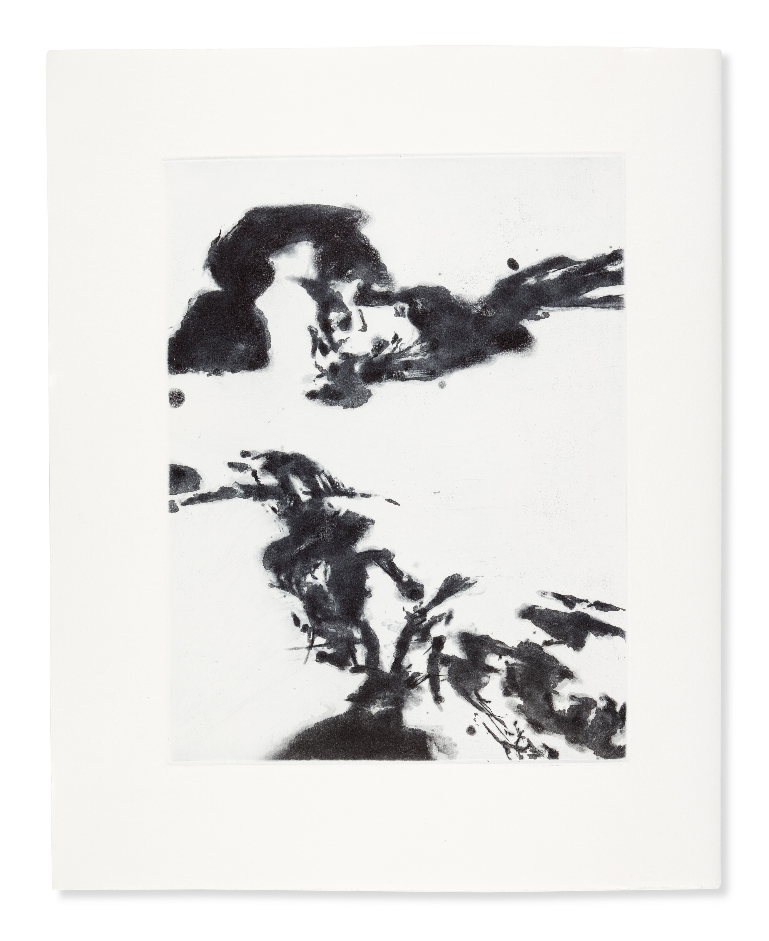 ZAO WOU-KI (1920-2013) et Yves BONNEFOY, trad. (1923-2016), XXIV ...