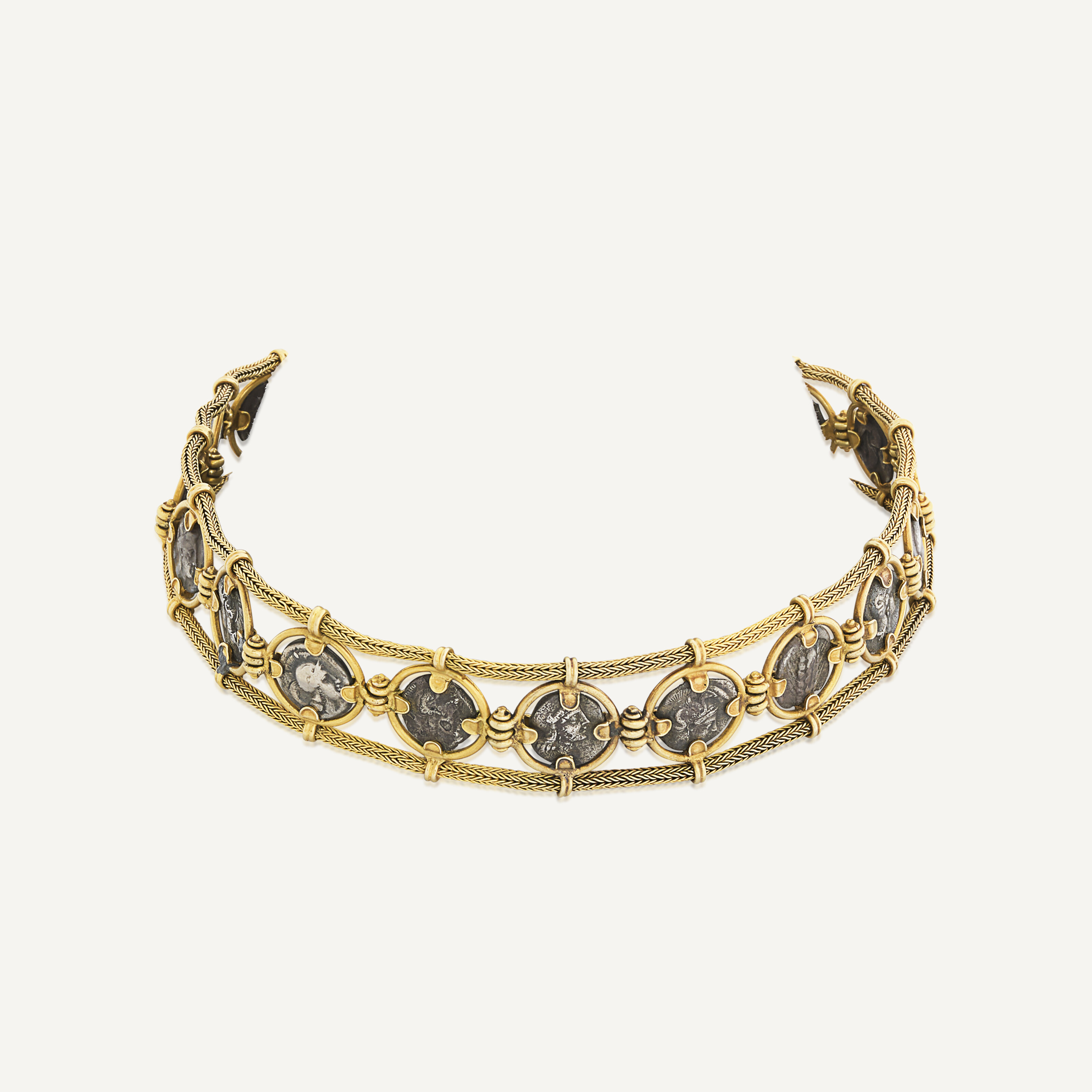 COLLIER CHOKER PIÈCES DE MONNAIE ANTIQUES, | Christie’s