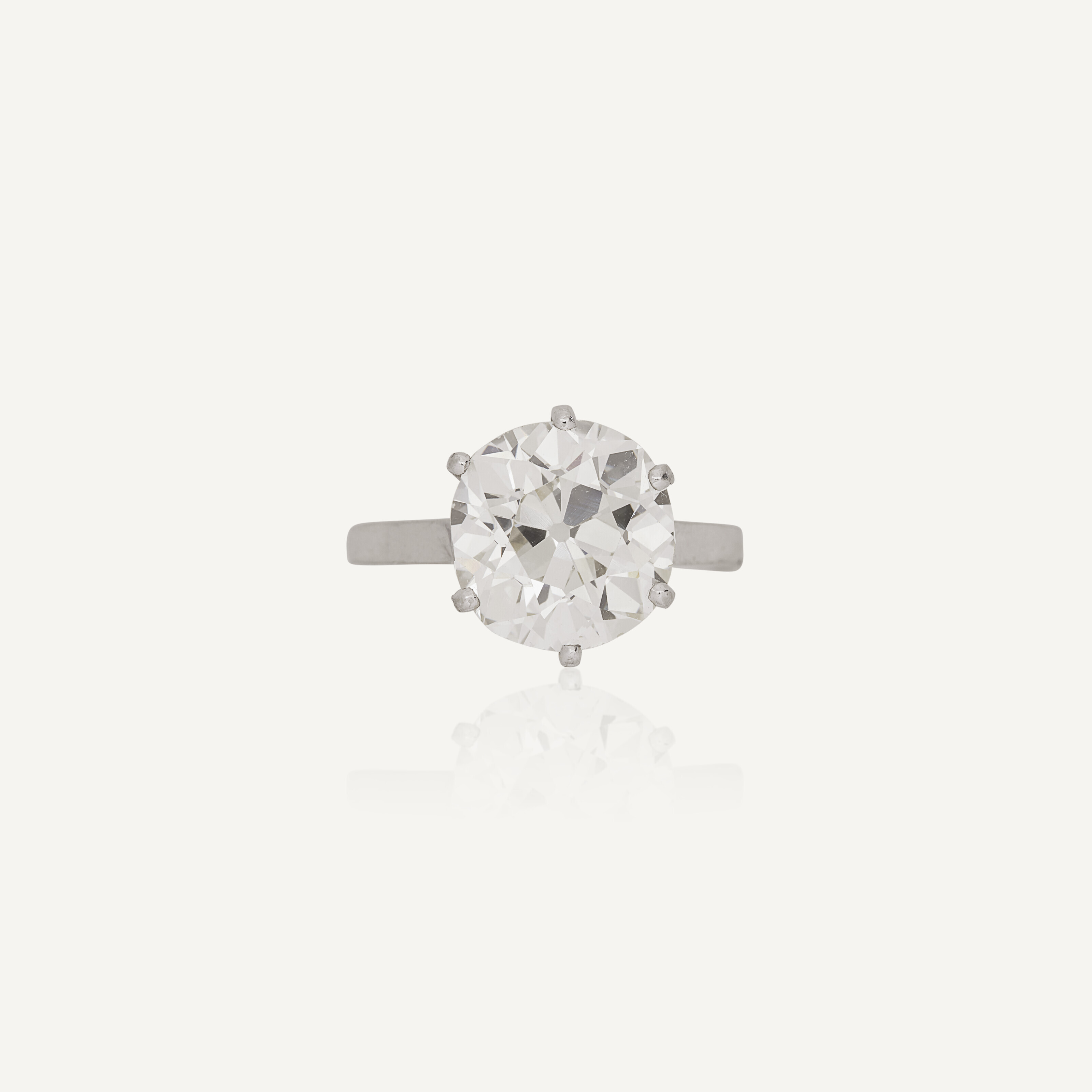BAGUE SOLITAIRE DIAMANT, | Christie’s
