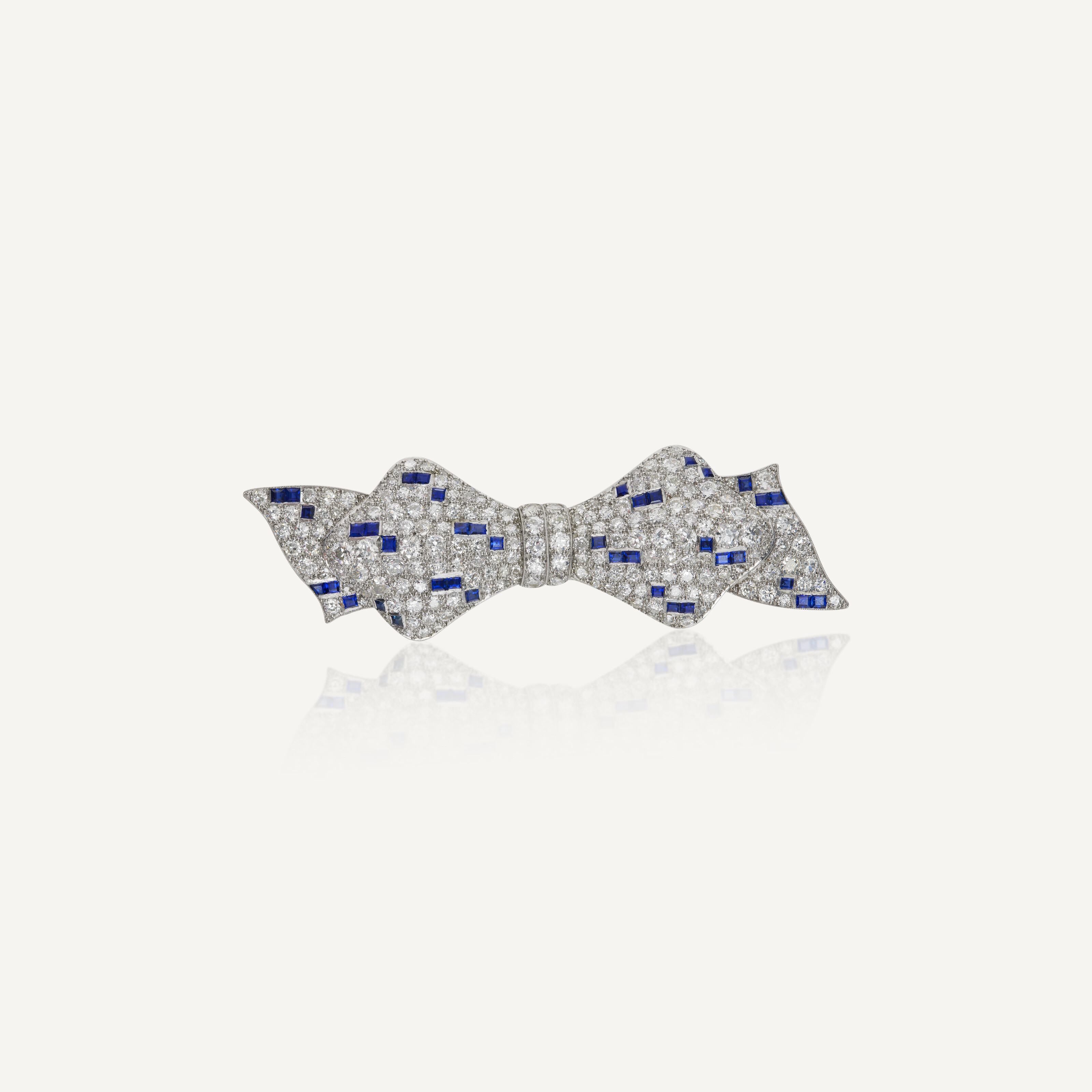 VAN CLEEF & ARPELS BROCHE SAPHIRS ET DIAMANTS, | Christie’s