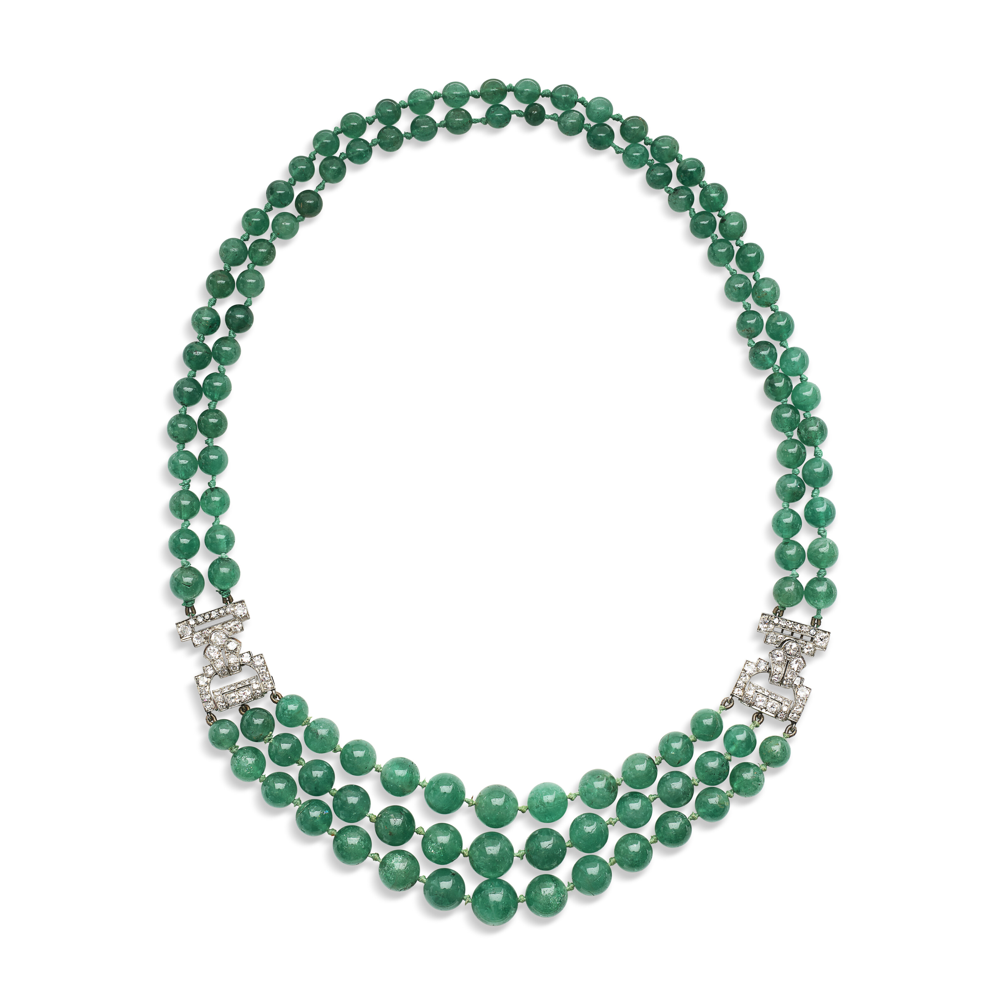 COLLIER ÉMERAUDES ET DIAMANTS, | Christie’s
