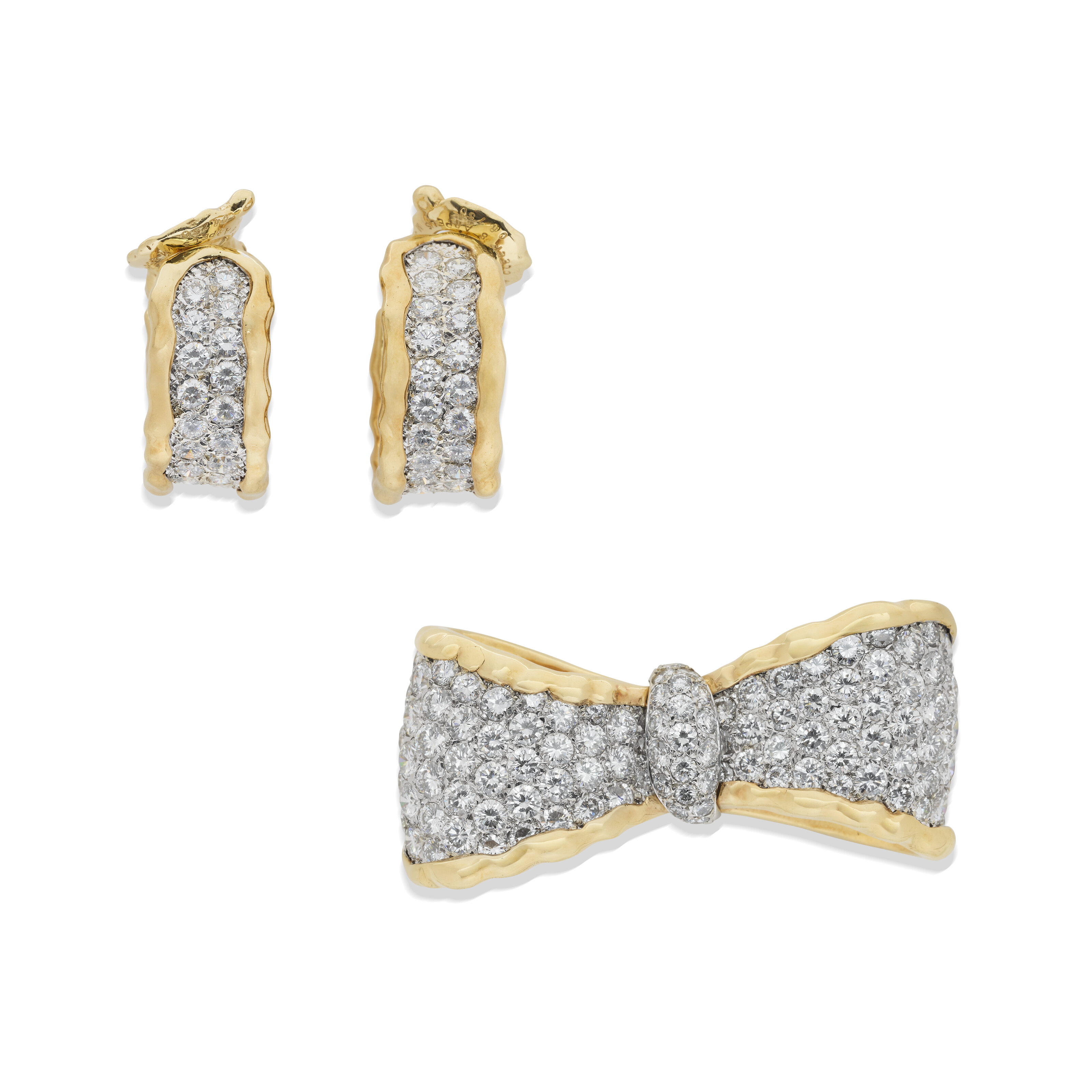 VAN CLEEF & ARPELS ENSEMBLE DIAMANTS, | Christie’s