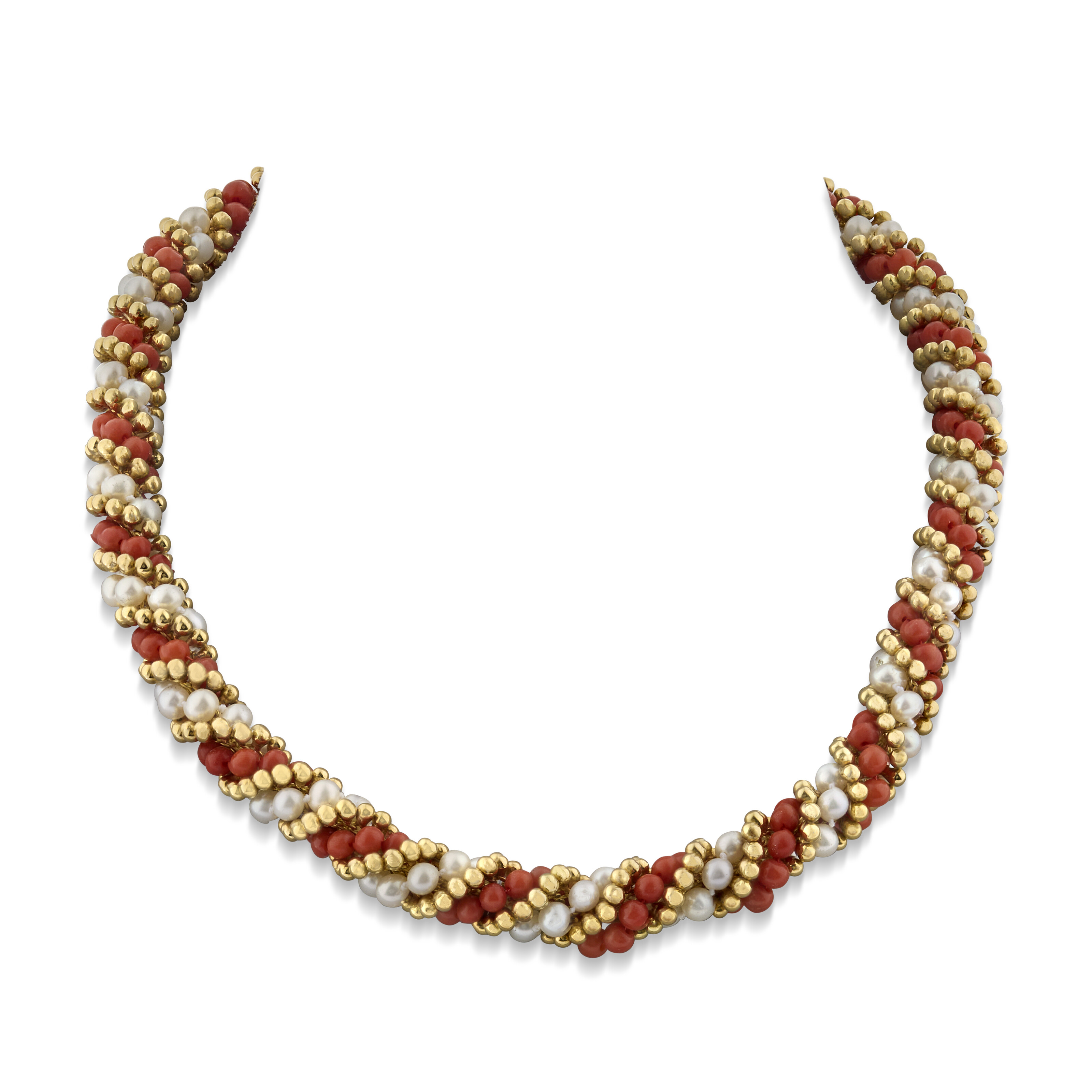 NO RESERVE - CARTIER COLLIER CORAIL ET PERLES DE CULTURE, | Christie’s