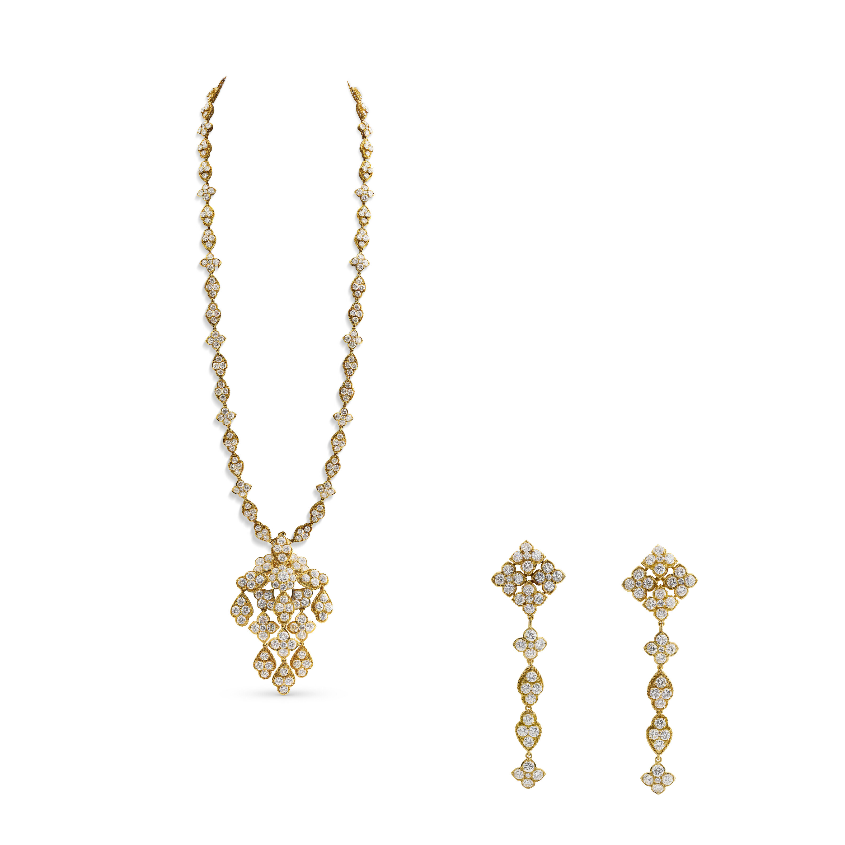 RARE BOUCHERON PARURE TRANSFORMABLE DIAMANTS, | Christie’s