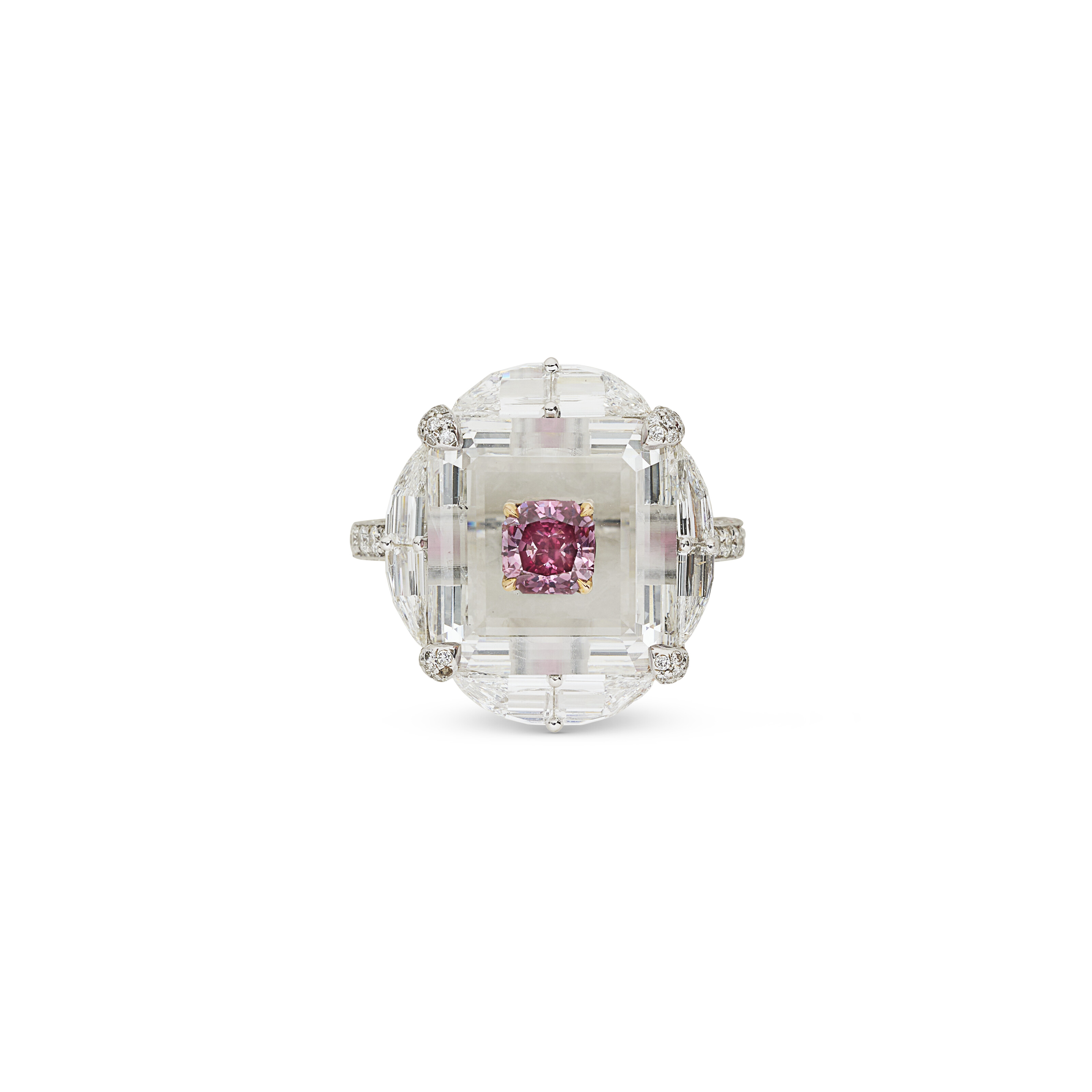 BOGH-ART BAGUE DIAMANT DE COULEUR ET DIAMANTS, | Christie’s