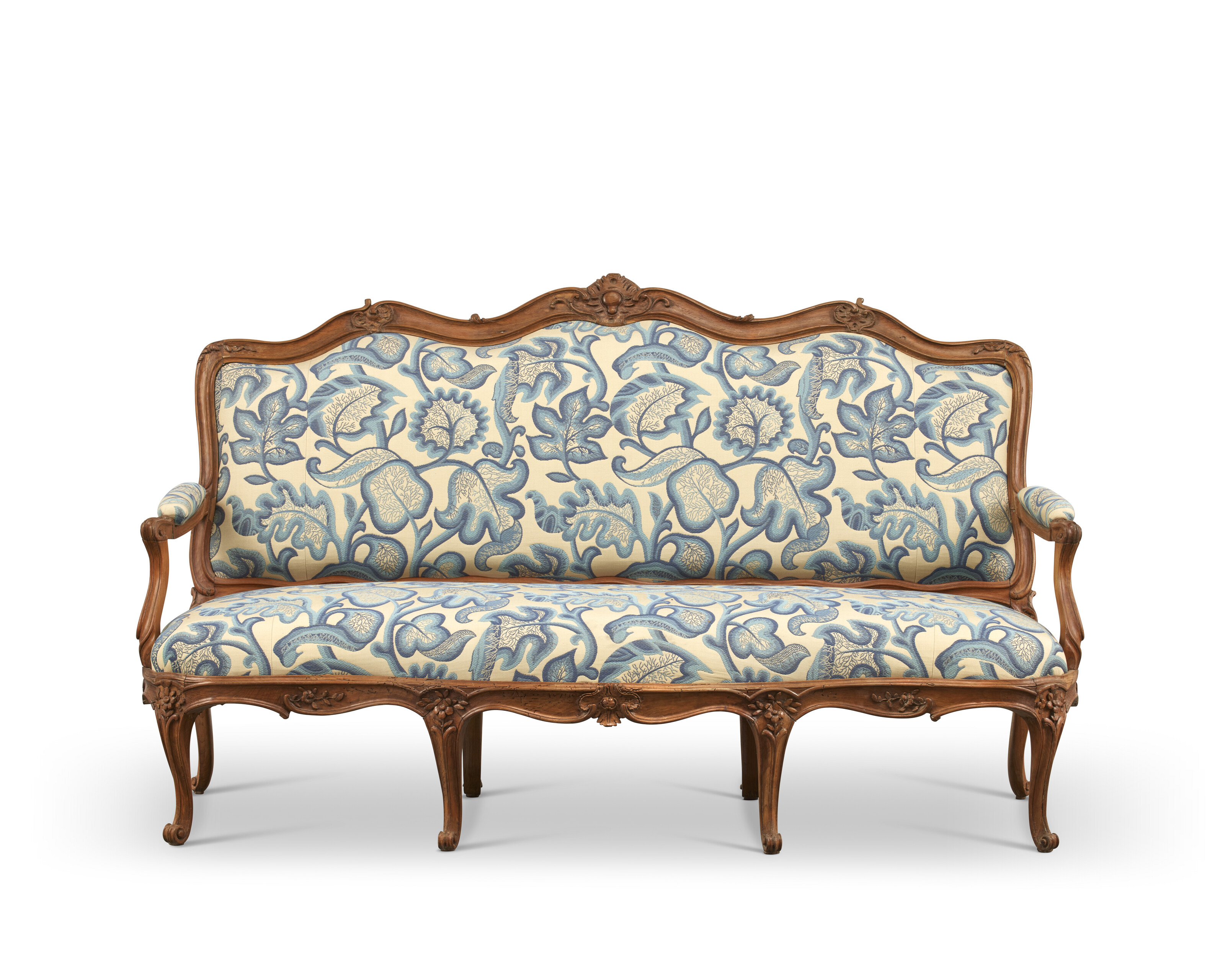 CANAPÉ D'ÉPOQUE LOUIS XV, ATTRIBUÉ À JEAN-BAPTISTE TILLARD, MILIEU DU ...