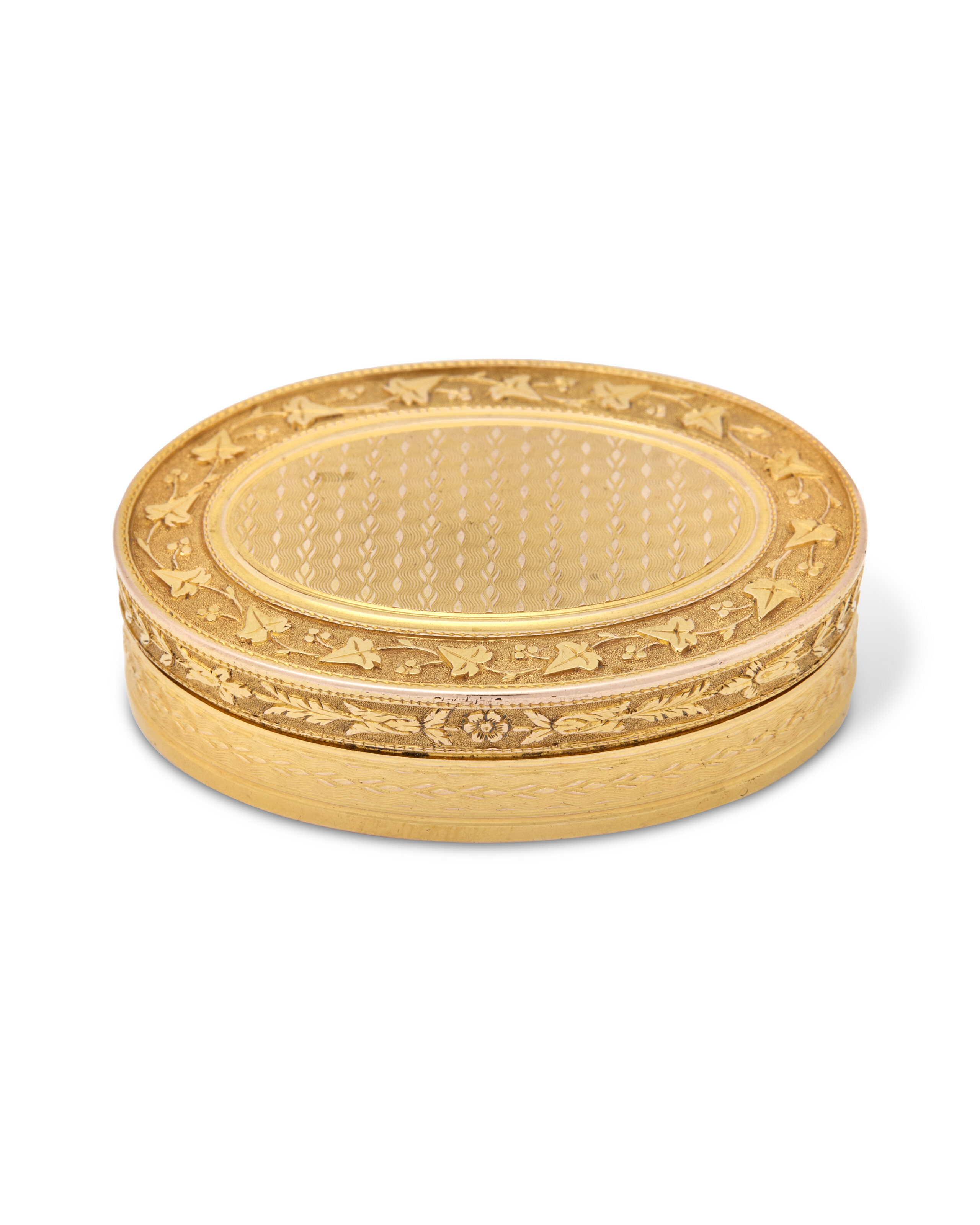 BOÎTE À PILULES EN OR, PAR GABRIEL-RAOUL MOREL, PARIS, 1819-1832 ...