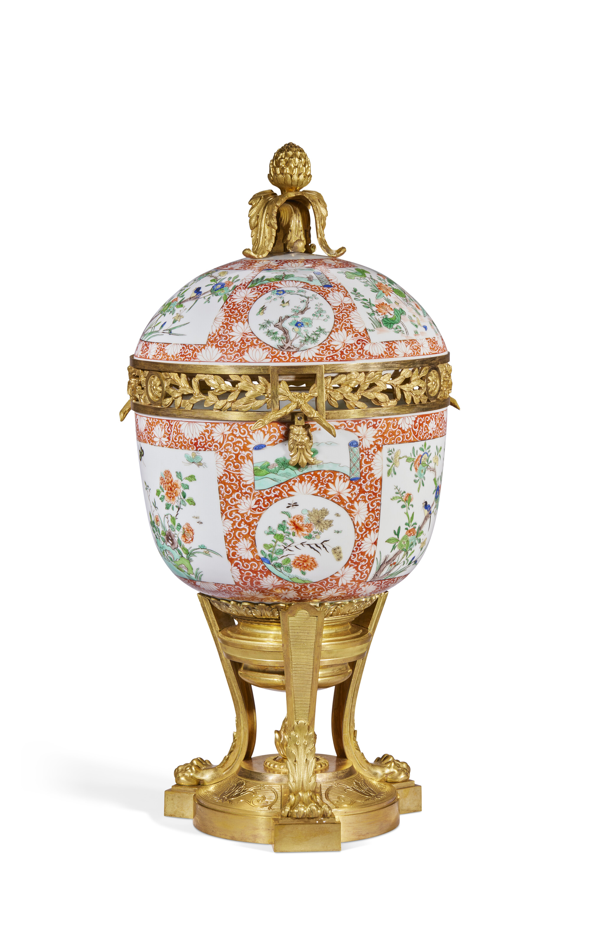 VASE MONTÉ DE STYLE LOUIS XVI, SECONDE MOITIÉ DU XIXE SIÈCLE | Christie’s
