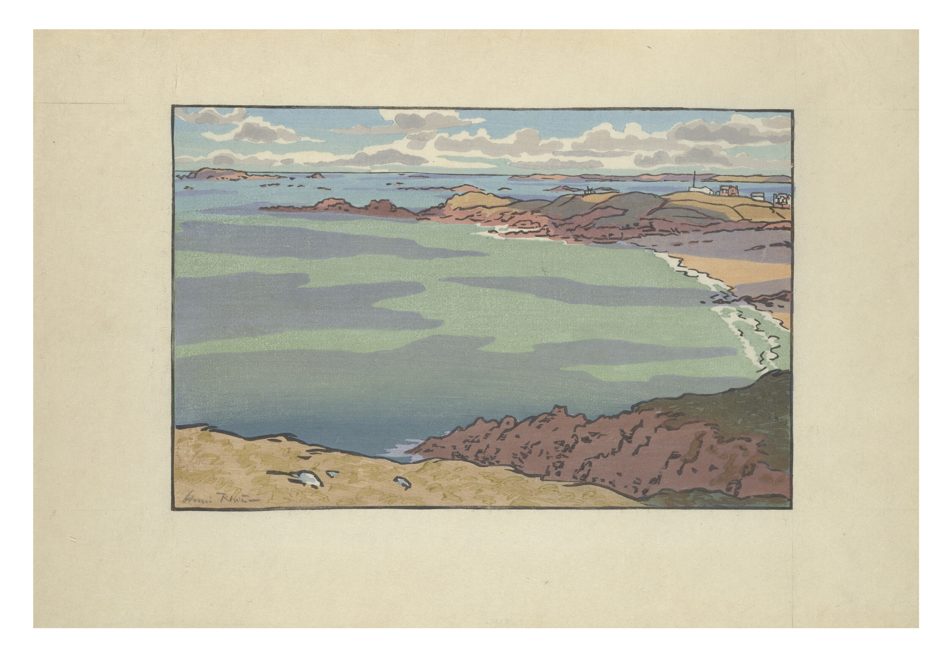 HENRI RIVIERE (1864-1951), Baie | Christie’s