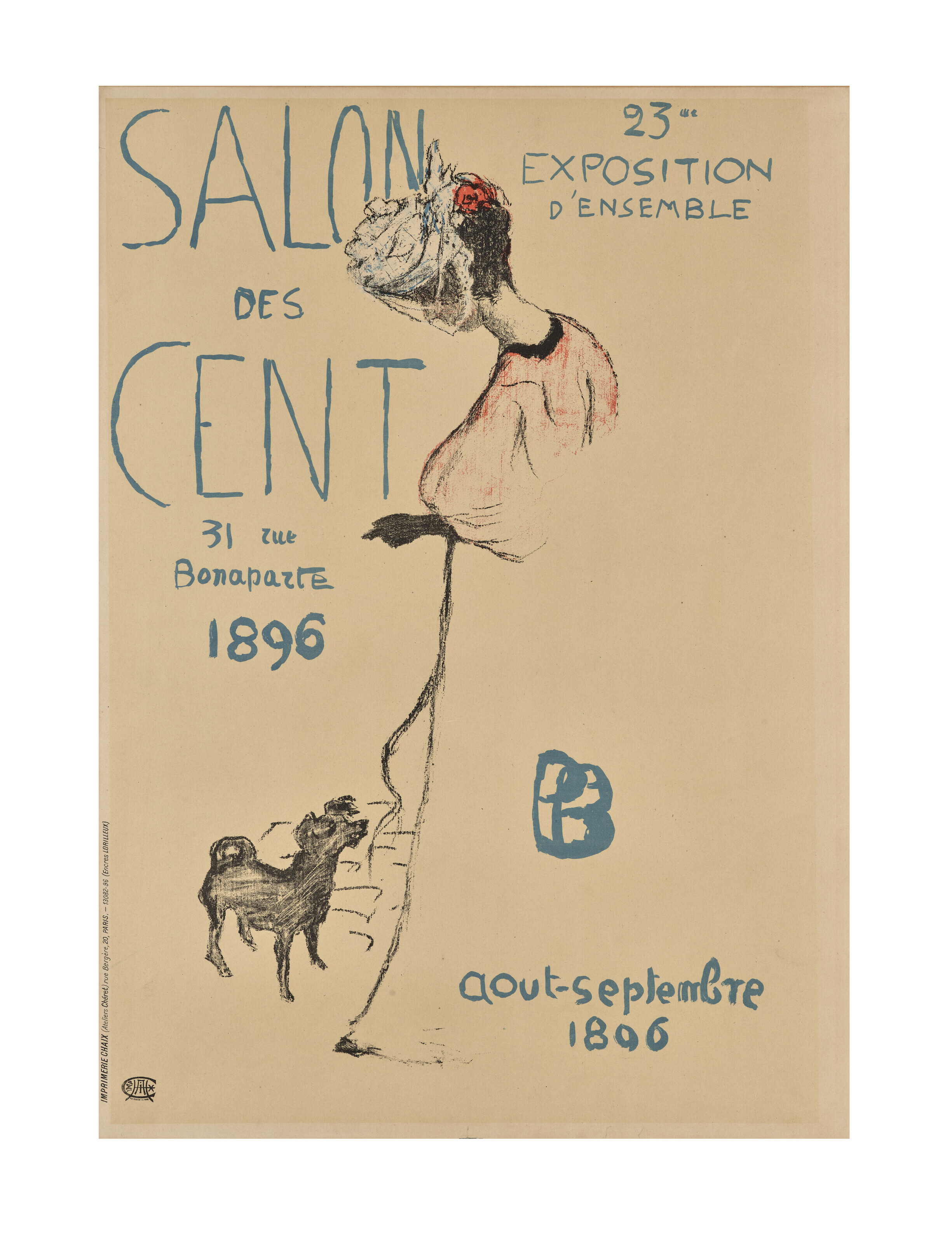 PIERRE BONNARD (1867-1947), Salon des Cent: 23me exposition d'ensemble ...
