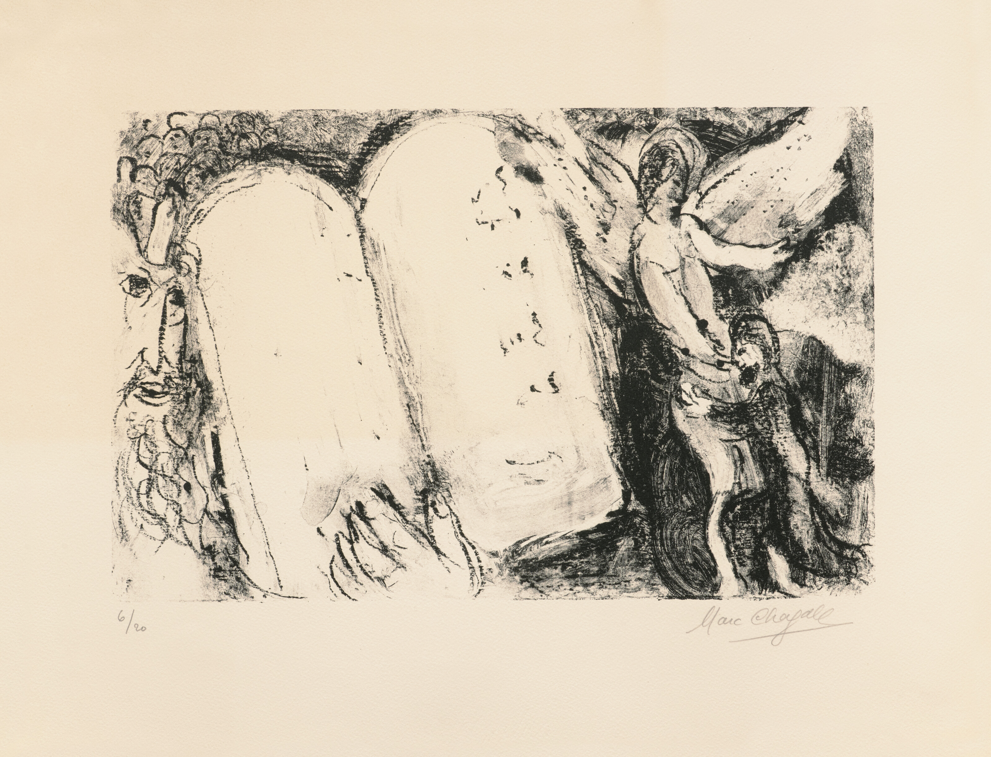 Marc Chagall (1887-1985), Vision de Moïse | Christie’s