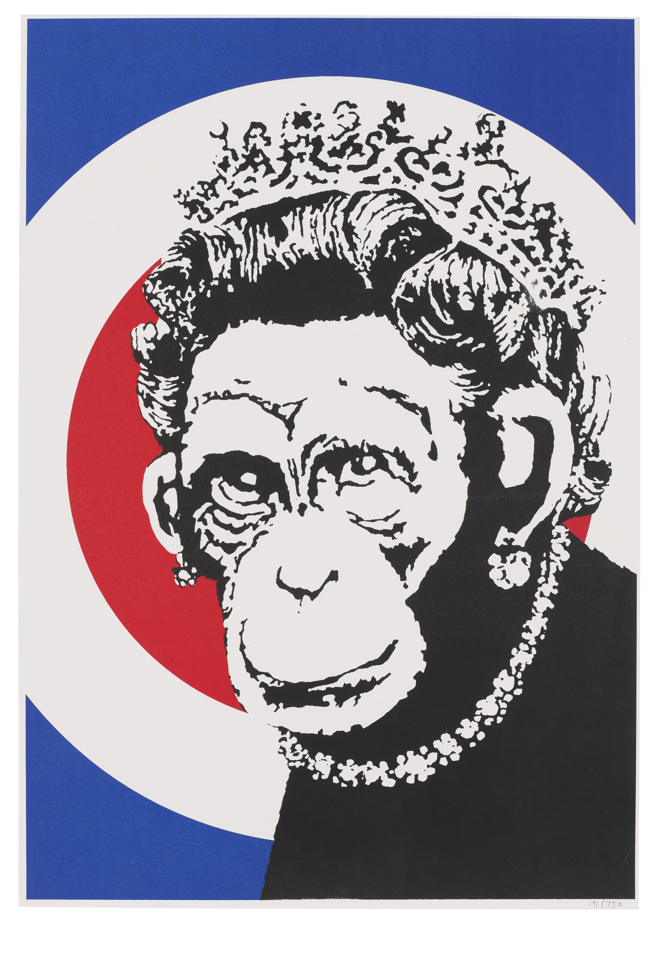 BANKSY, Monkey Queen | Christie’s