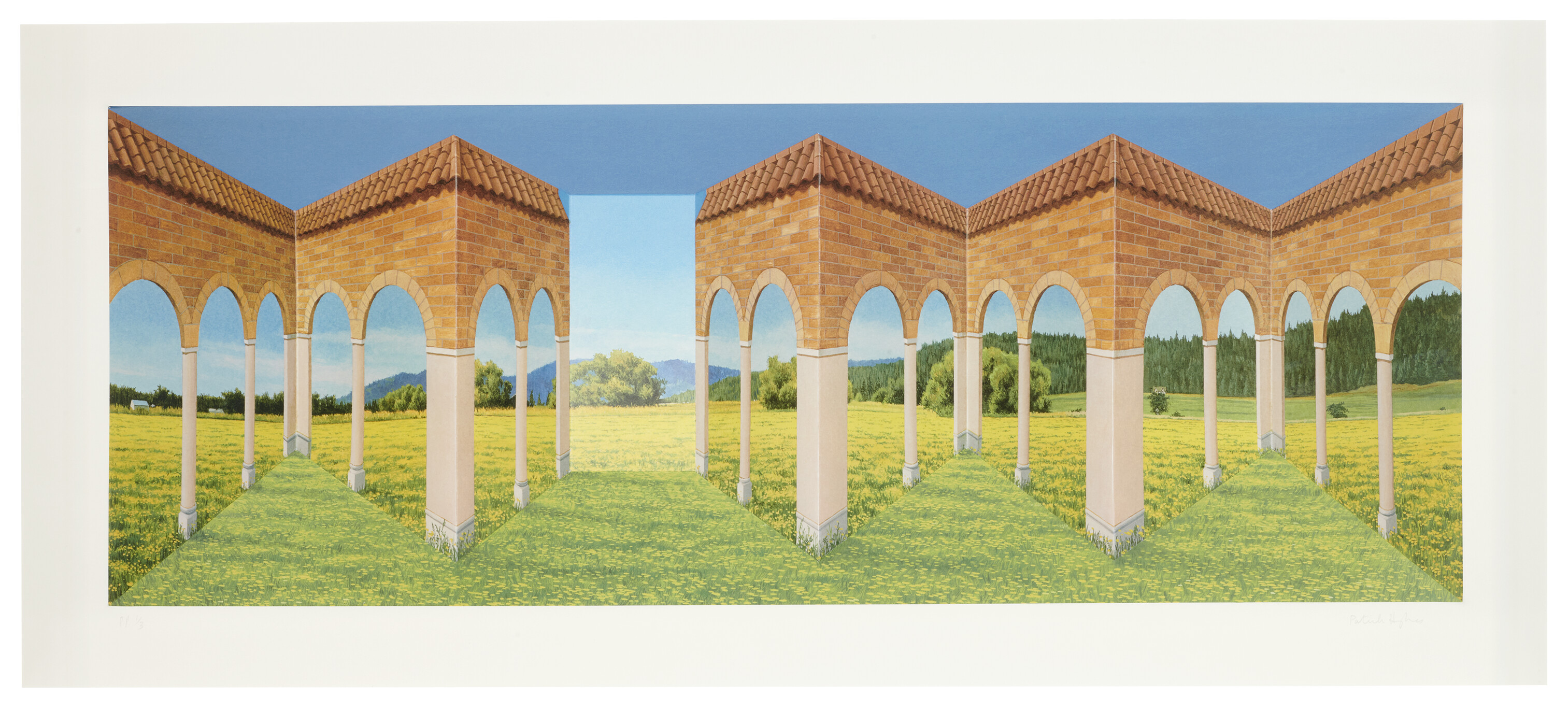 PATRICK HUGHES (B. 1939), Gazebo | Christie’s
