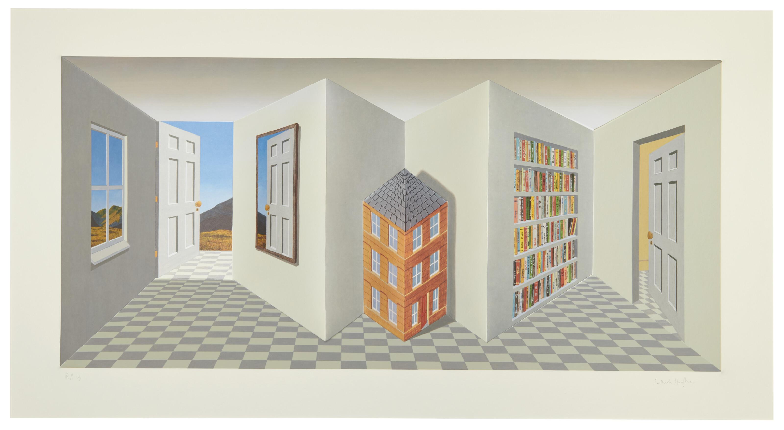 PATRICK HUGHES (B. 1939), Home | Christie’s